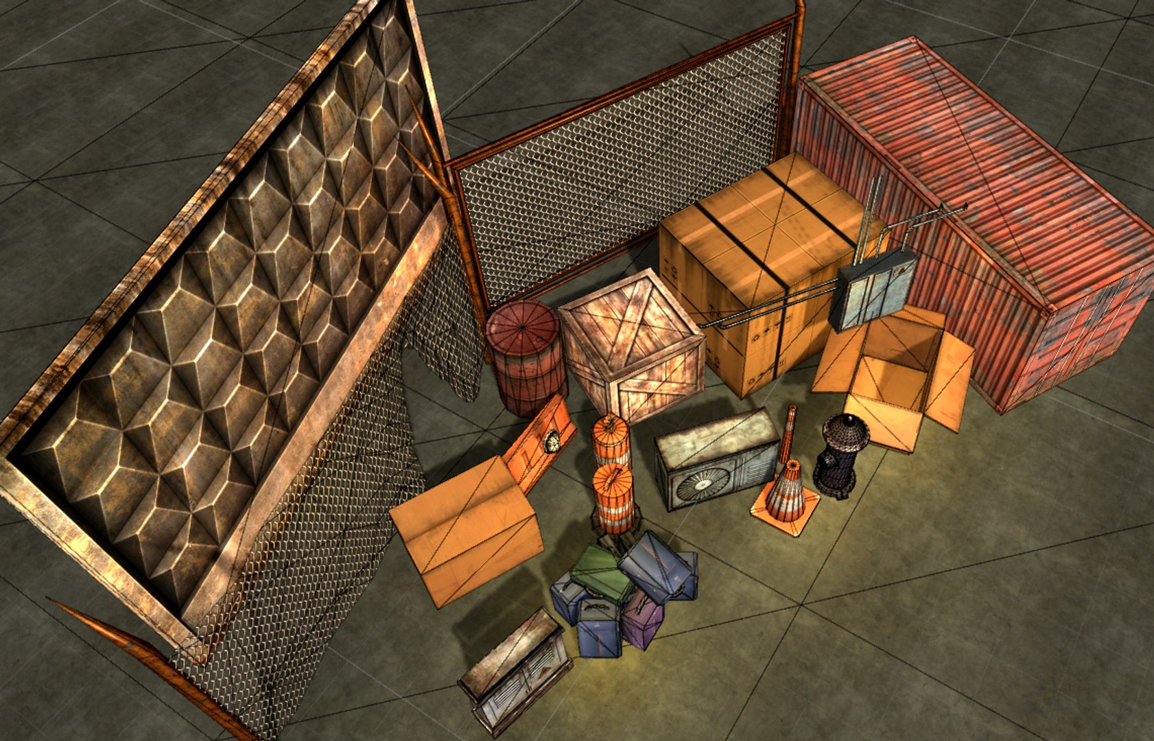 Props Pack 3D Model - TurboSquid 1304056