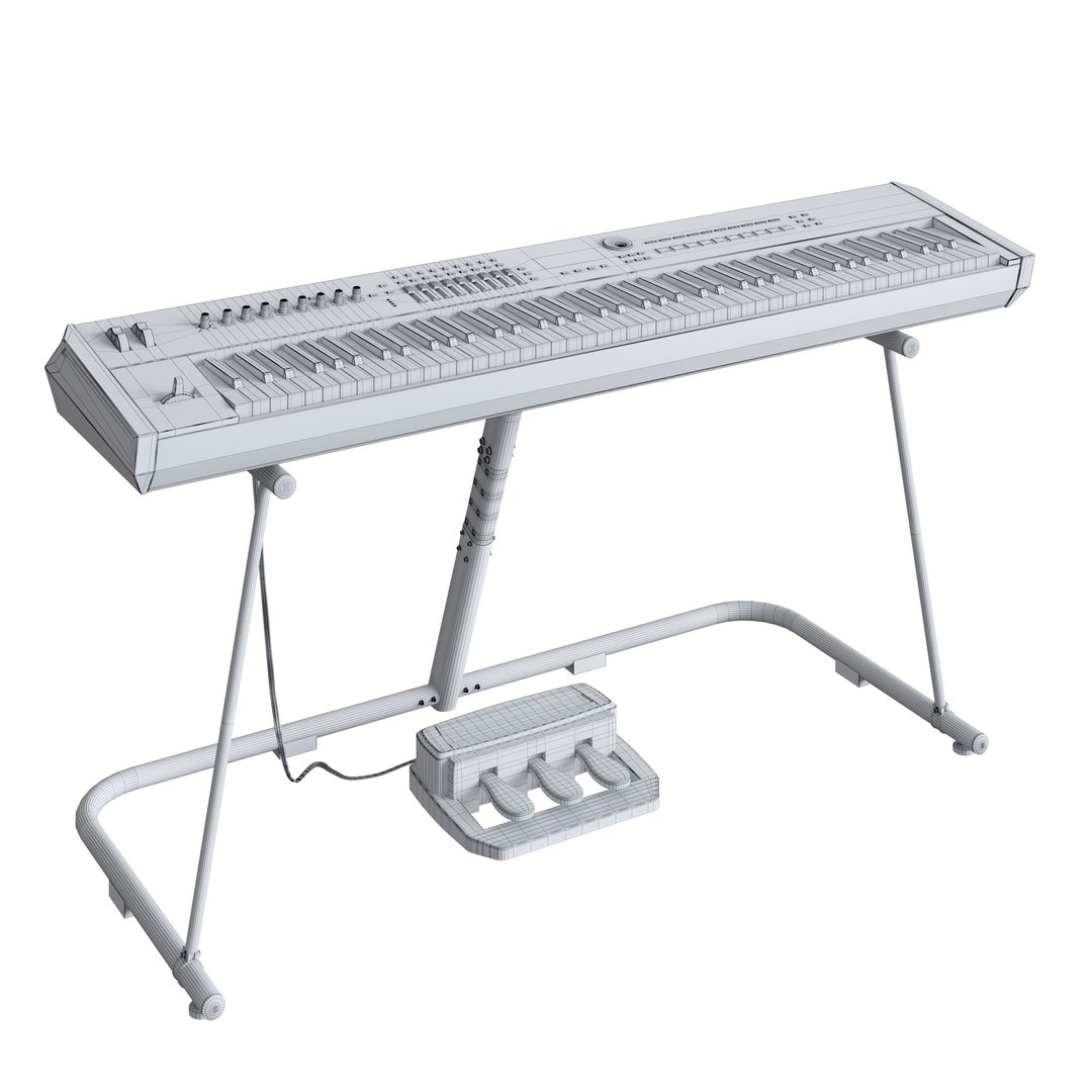 Roland Rd 2000 3D Model - TurboSquid 1726868