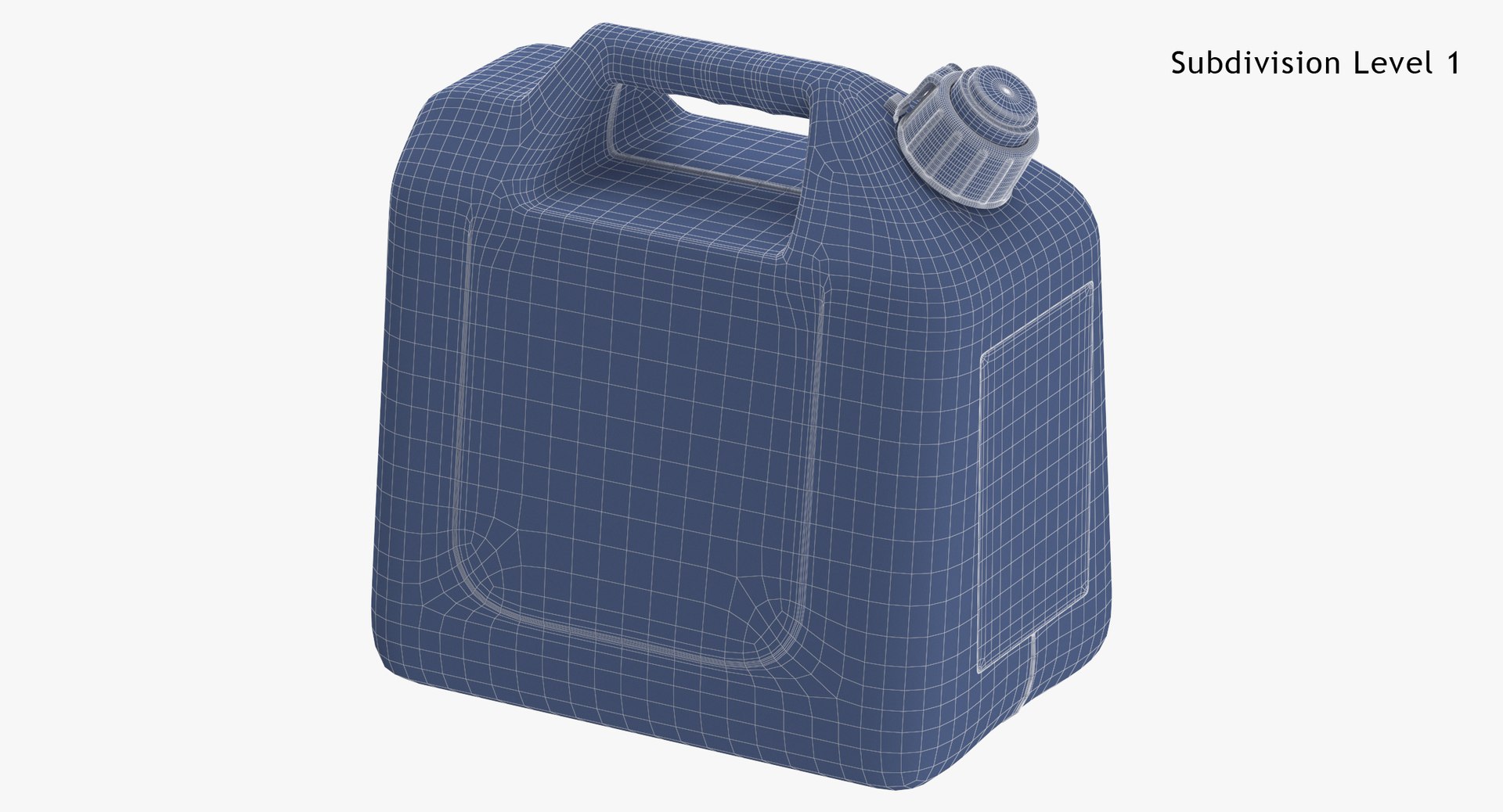 Gas Can Type 01 Clean And Dirty 3D Model - TurboSquid 2117746