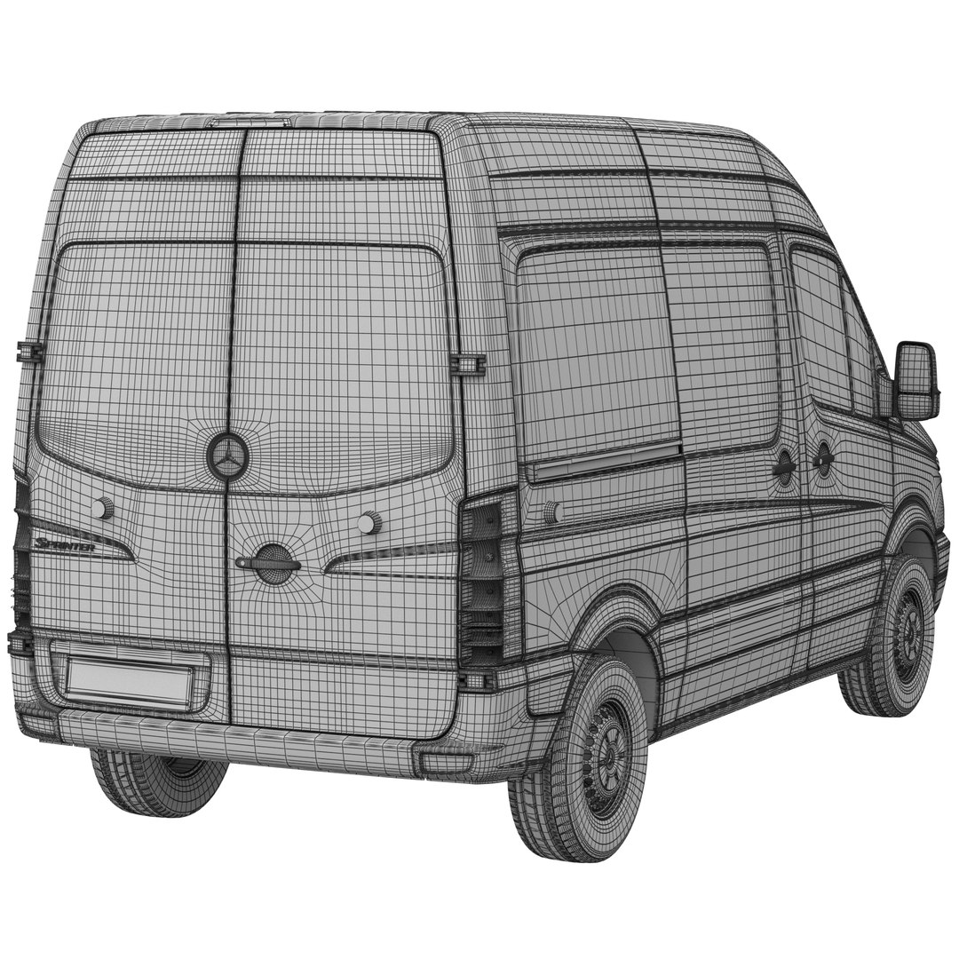 Mercedes-Benz Sprinter Panel Van L1H2 Model - TurboSquid 1899217