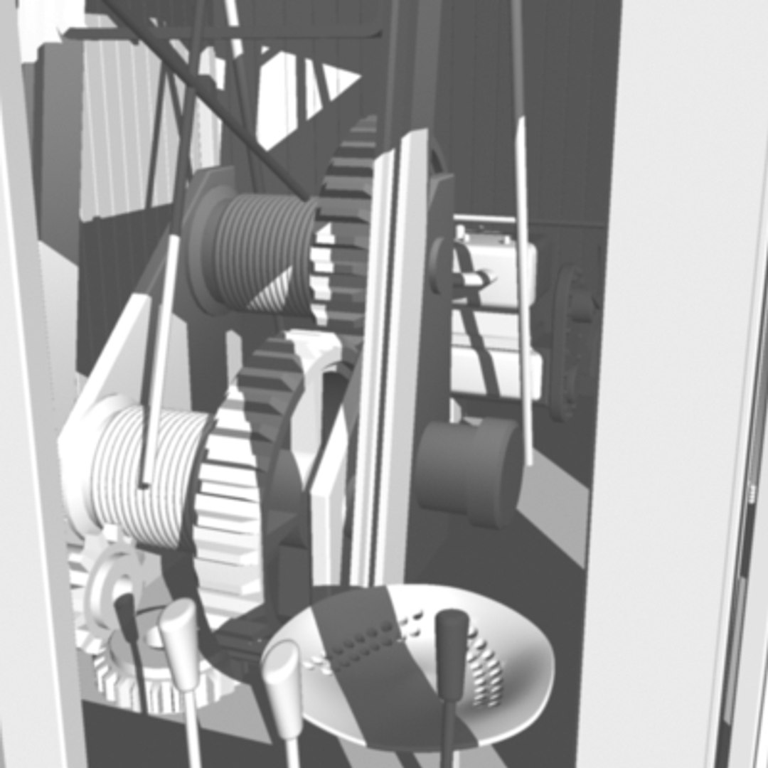 3d Erie Power Shovel Model