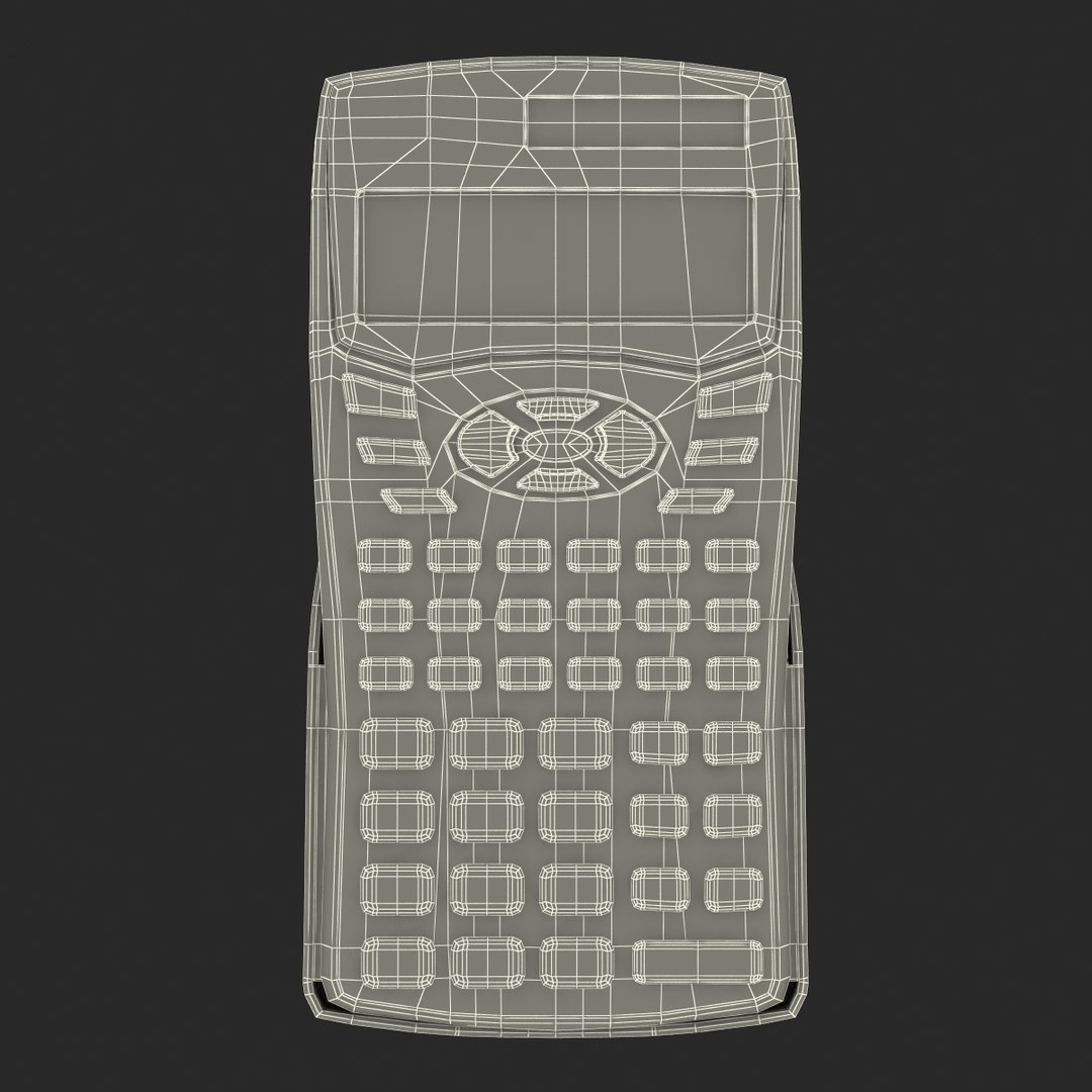 3d Calculator Sharp El-520w Black