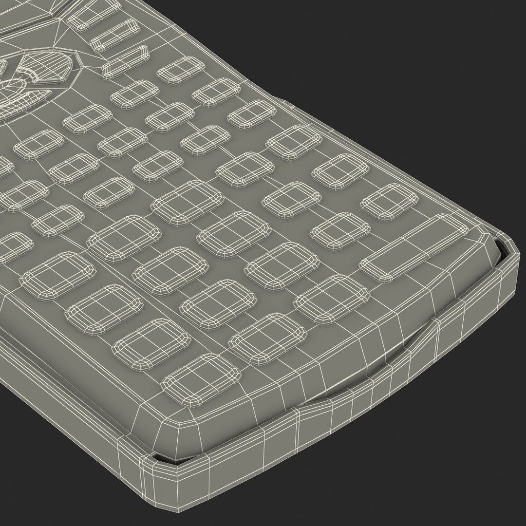 3d Calculator Sharp El-520w Black