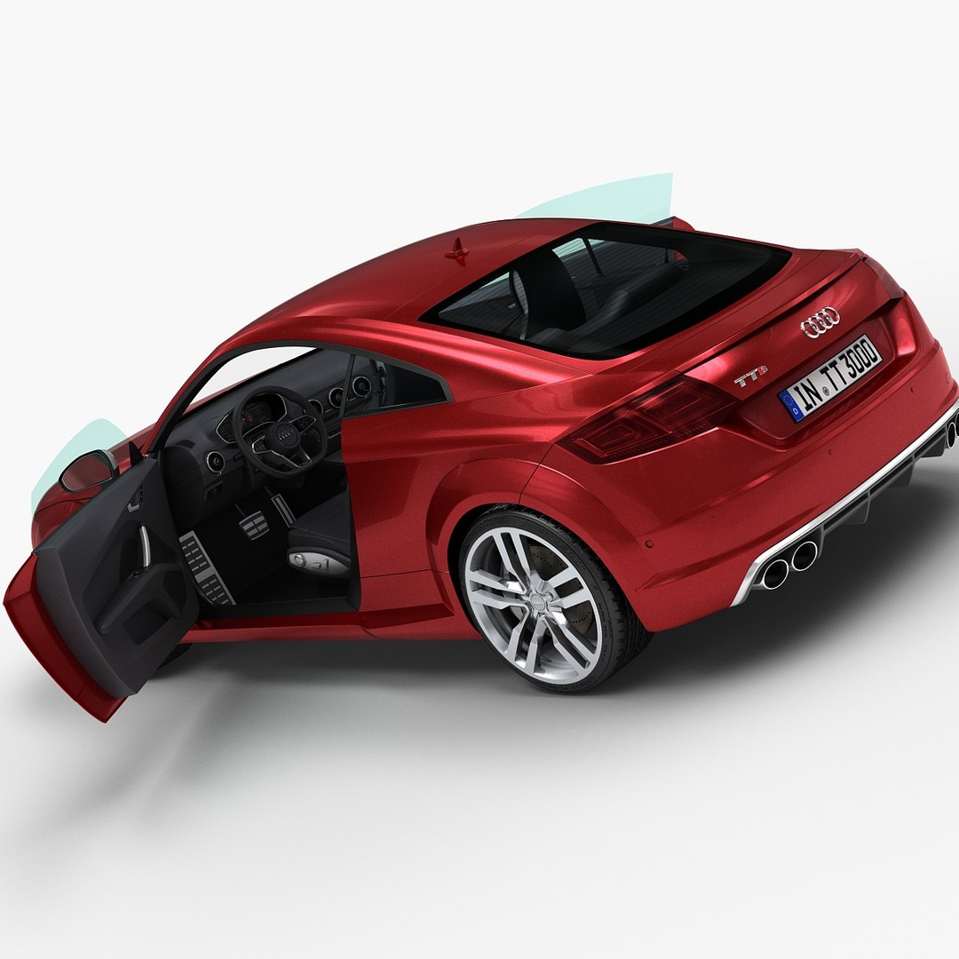 3d Model 2015 Audi Tts
