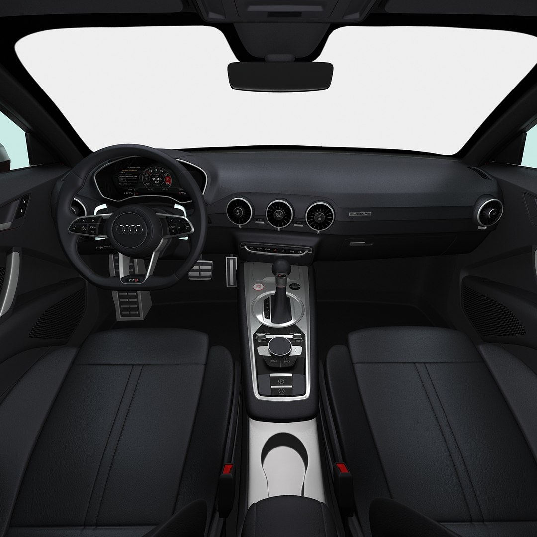 3d Model 2015 Audi Tts