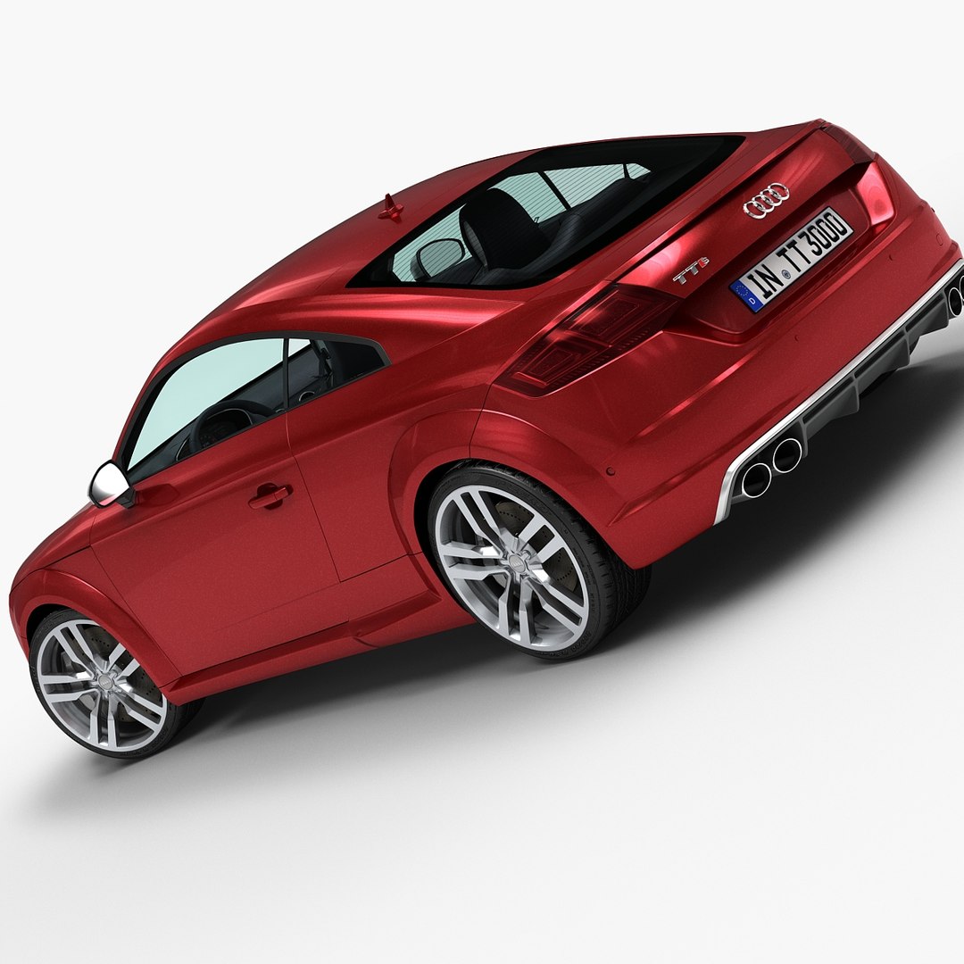 3d Model 2015 Audi Tts