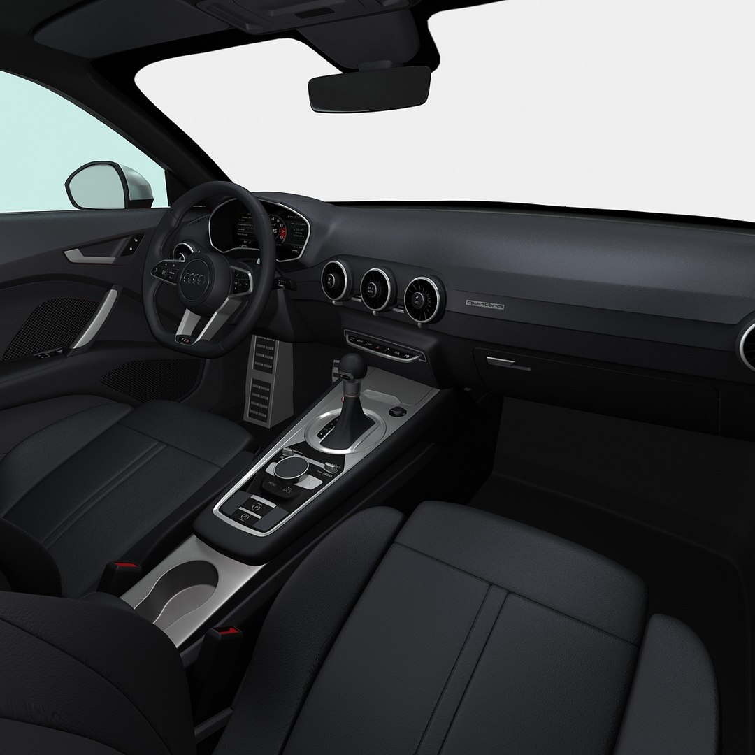 3d Model 2015 Audi Tts