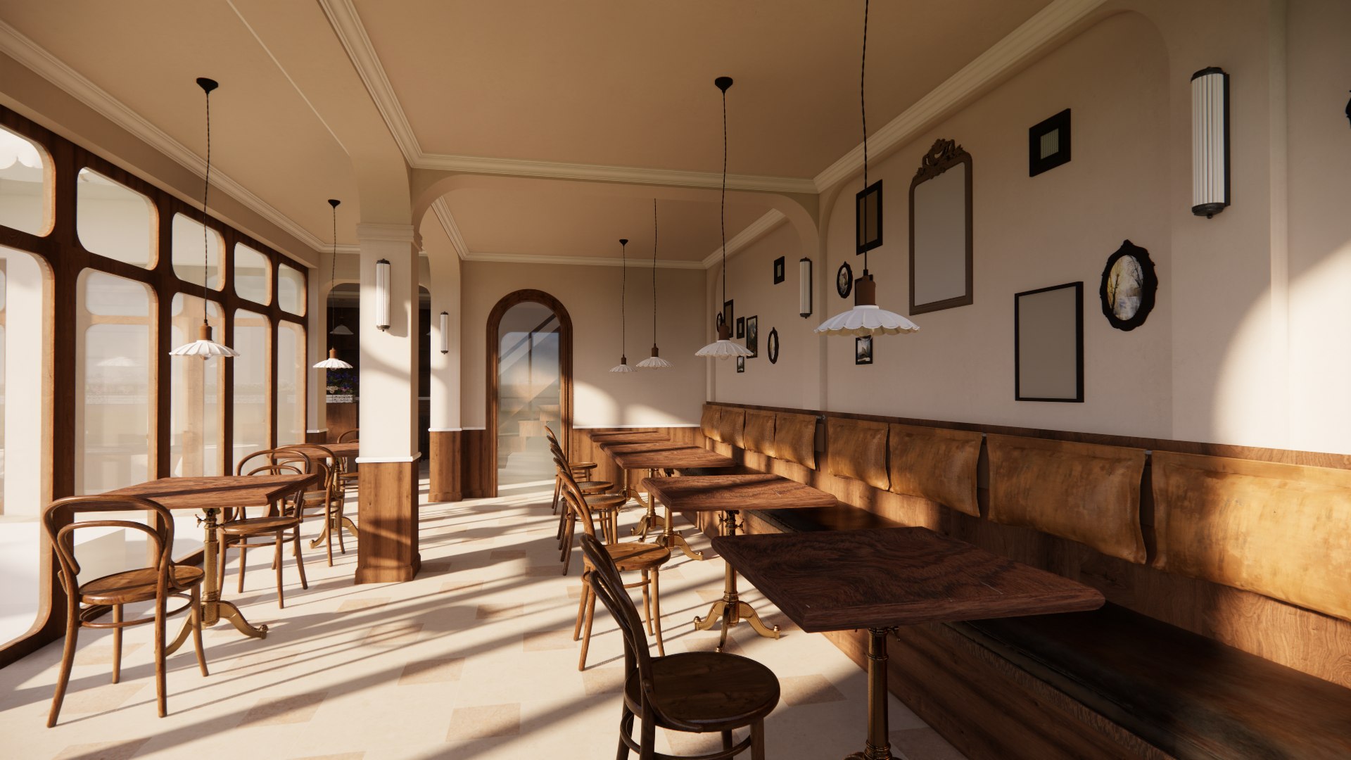 3D Restaurant Coffee Shop-A2 - TurboSquid 2007313