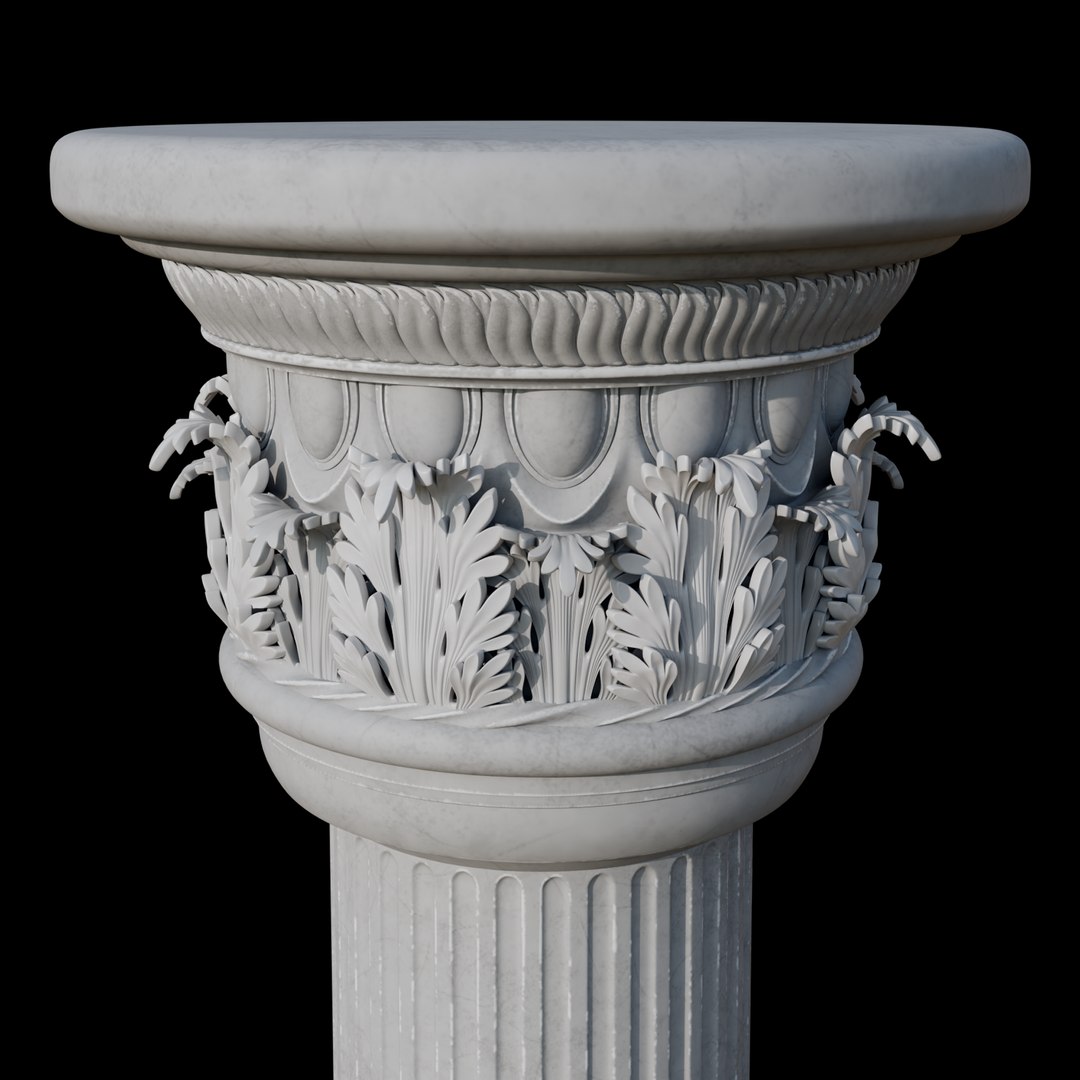 3D Model Fat Corinthian - TurboSquid 2178338