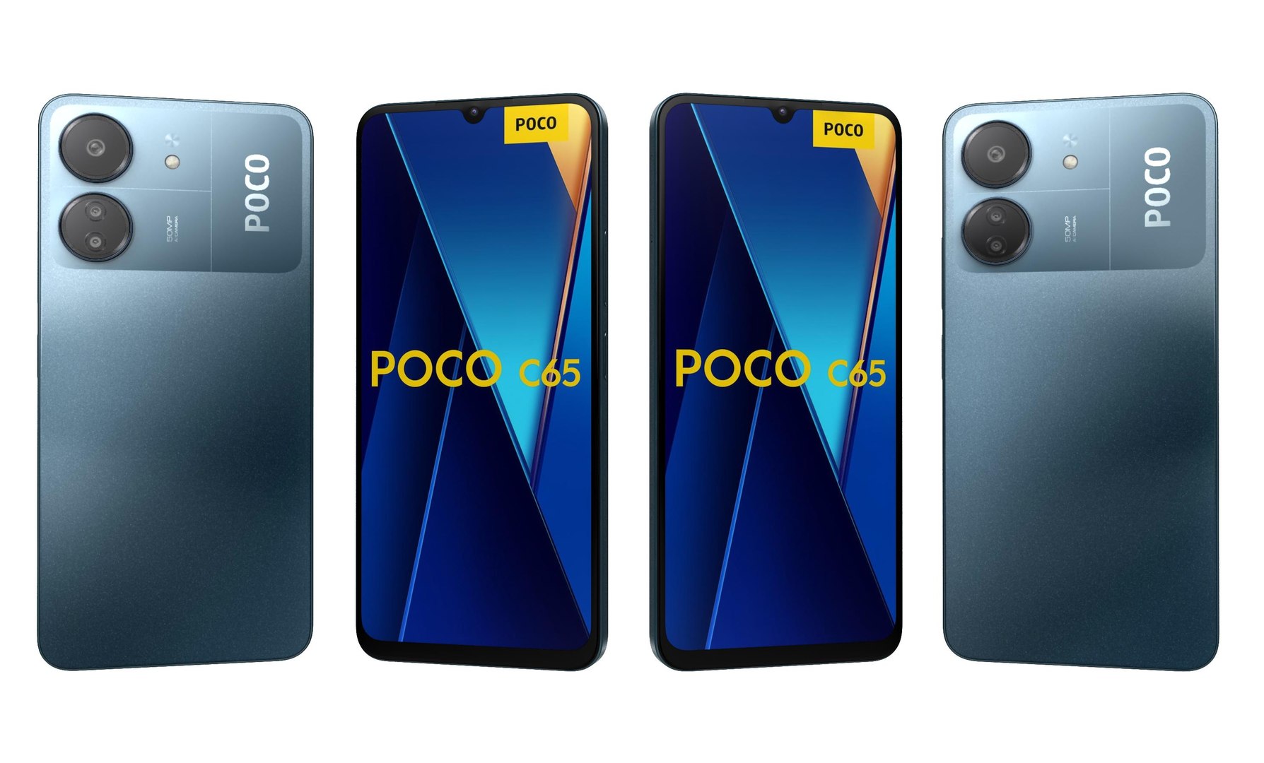 Xiaomi Poco C65 All Colors 3D model - TurboSquid 2152550