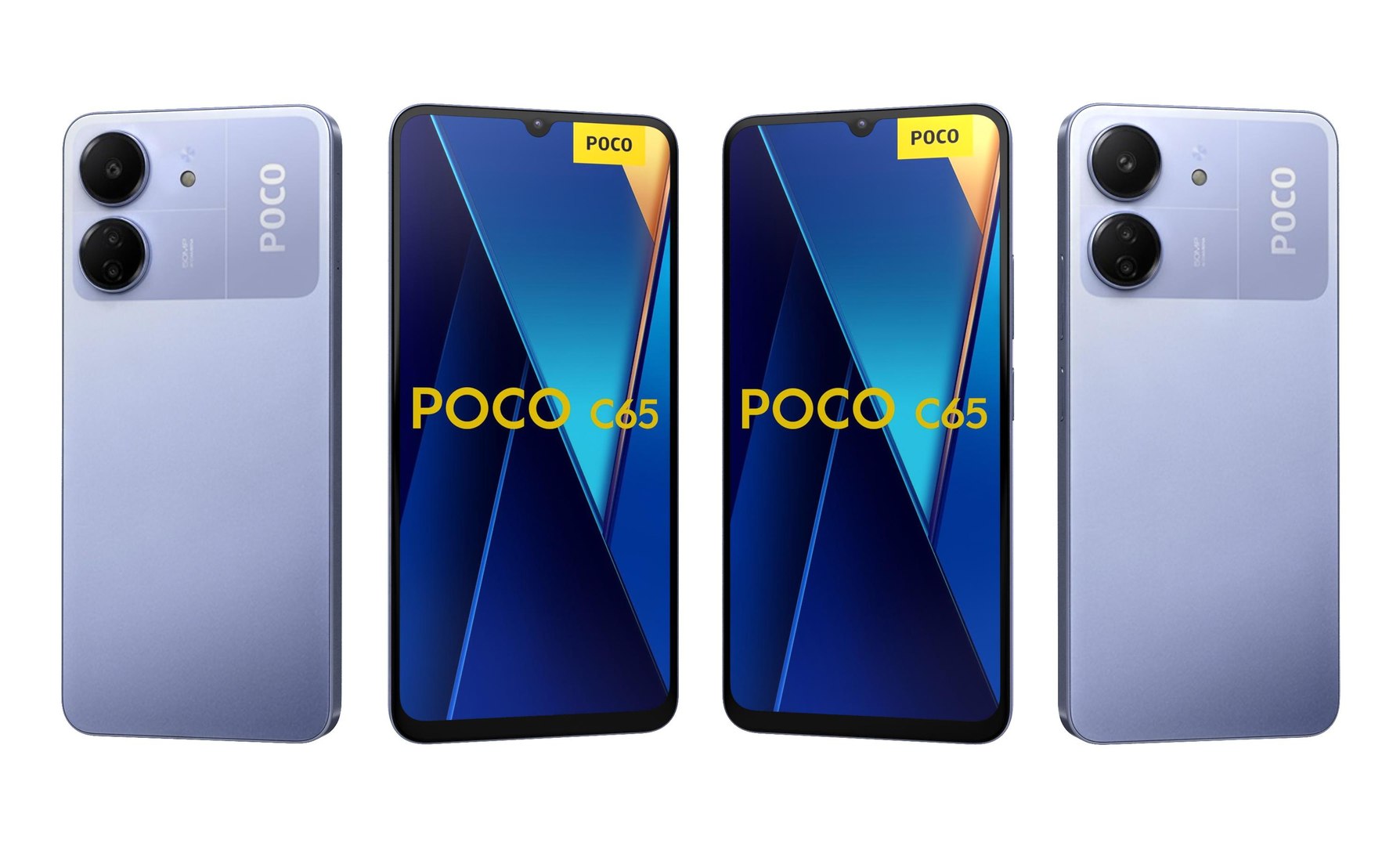 Xiaomi Poco C65 All Colors 3D model - TurboSquid 2152550