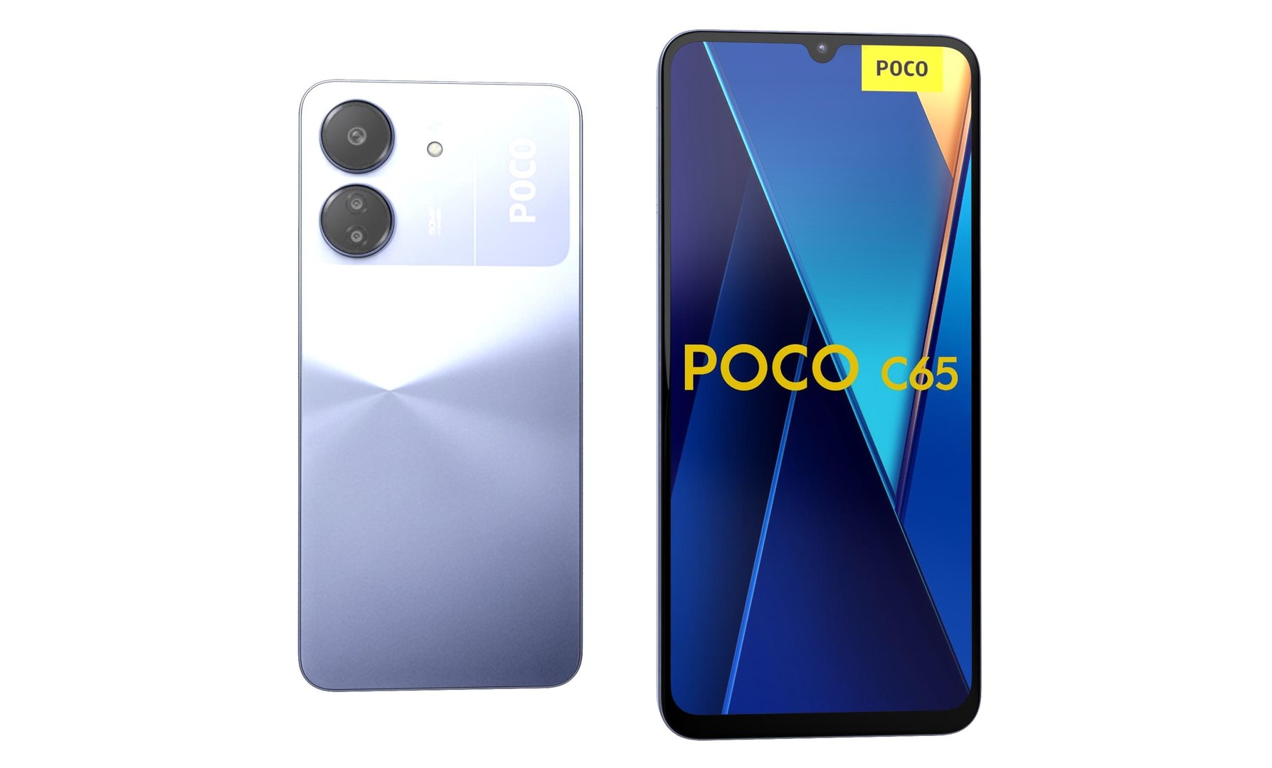 Xiaomi Poco C65 All Colors 3D model - TurboSquid 2152550