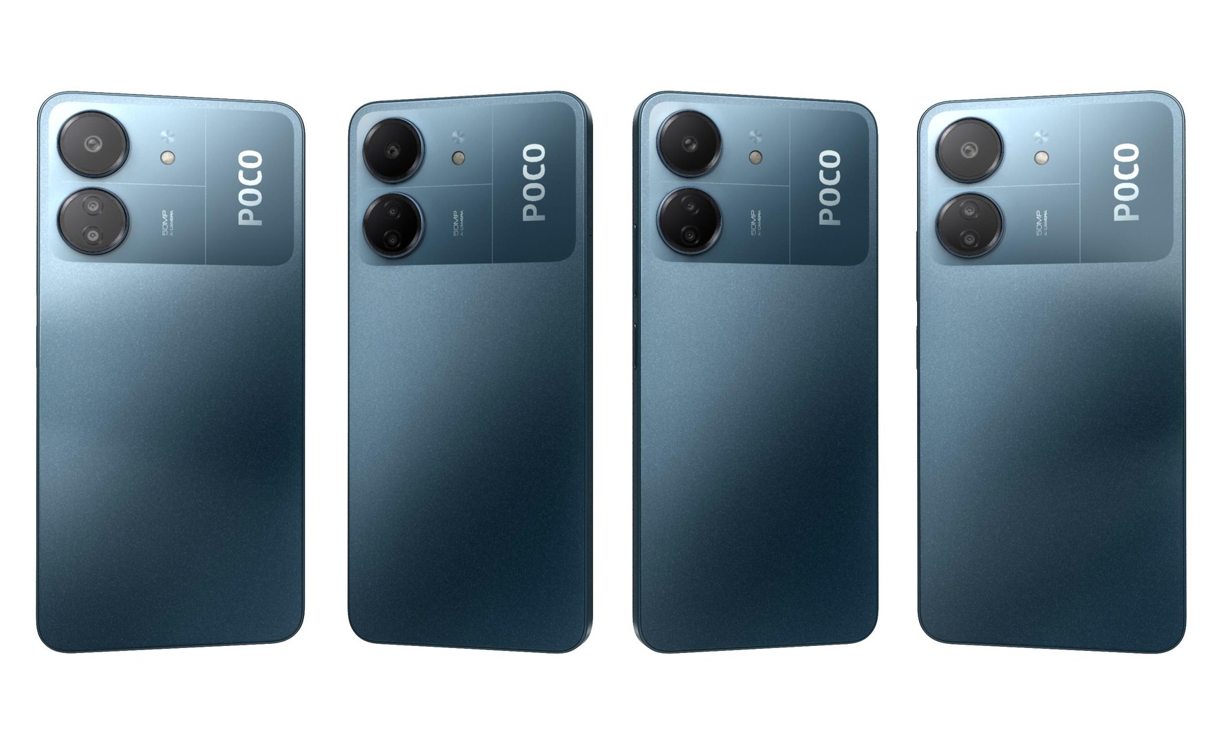 Xiaomi Poco C65 All Colors 3D model - TurboSquid 2152550