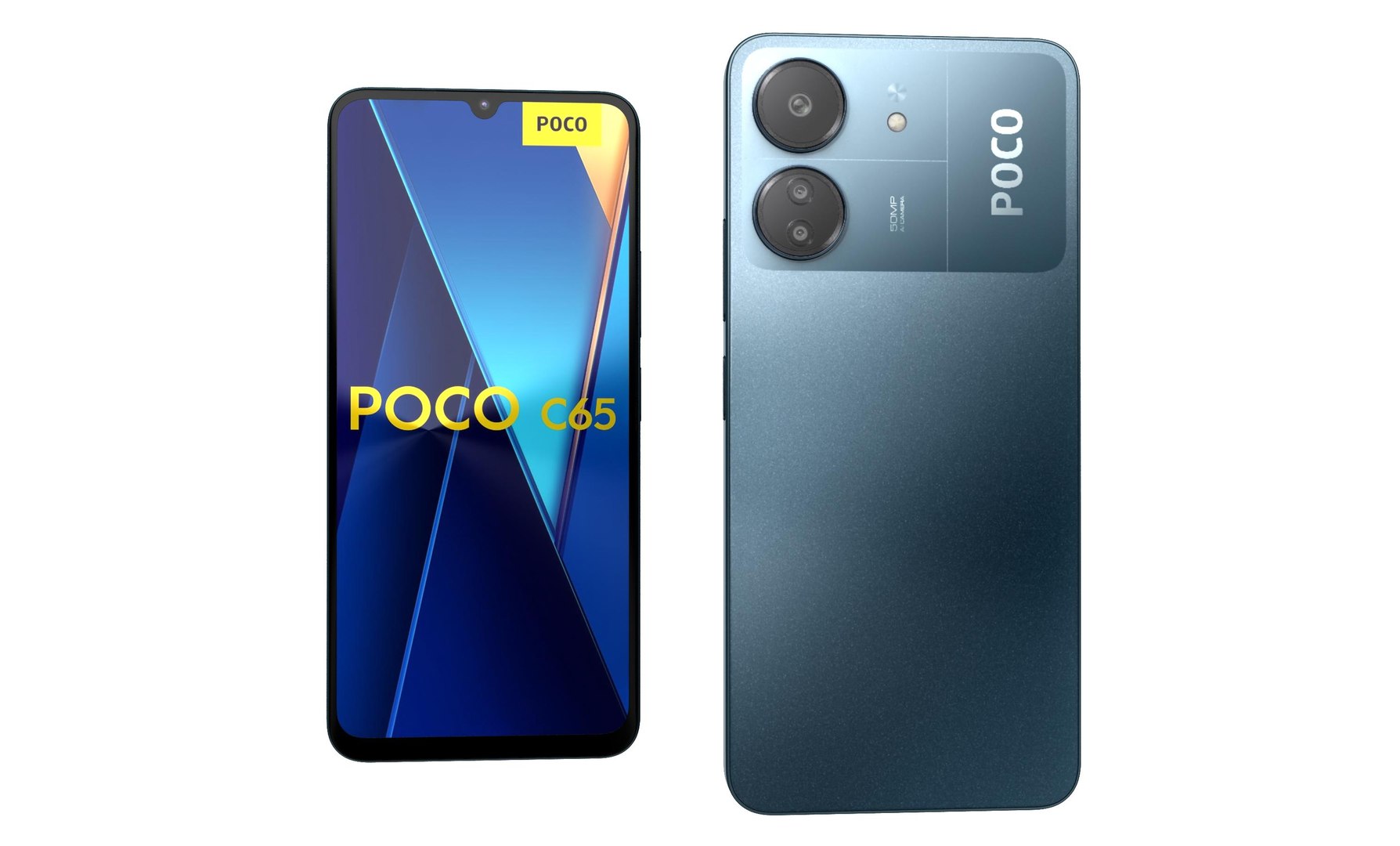 Xiaomi Poco C65 All Colors 3D model - TurboSquid 2152550