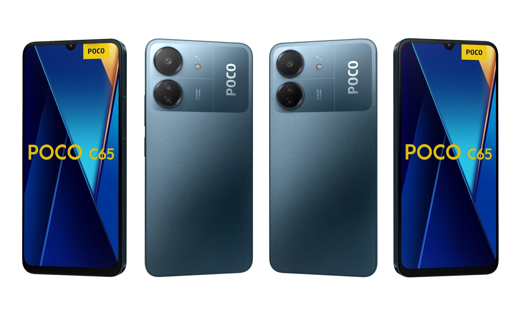 Xiaomi Poco C65 All Colors 3D model - TurboSquid 2152550