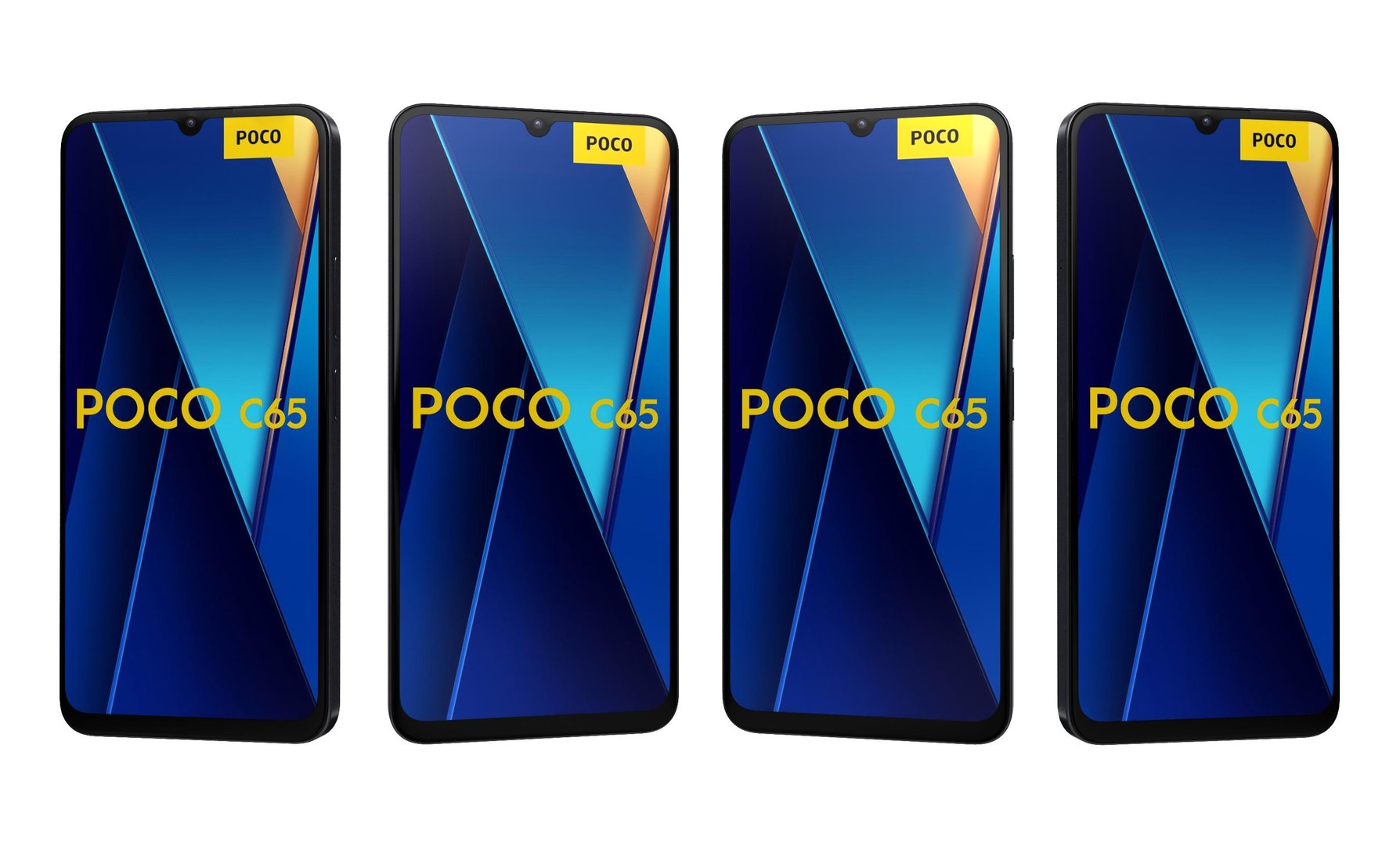 Xiaomi Poco C65 All Colors 3D model - TurboSquid 2152550