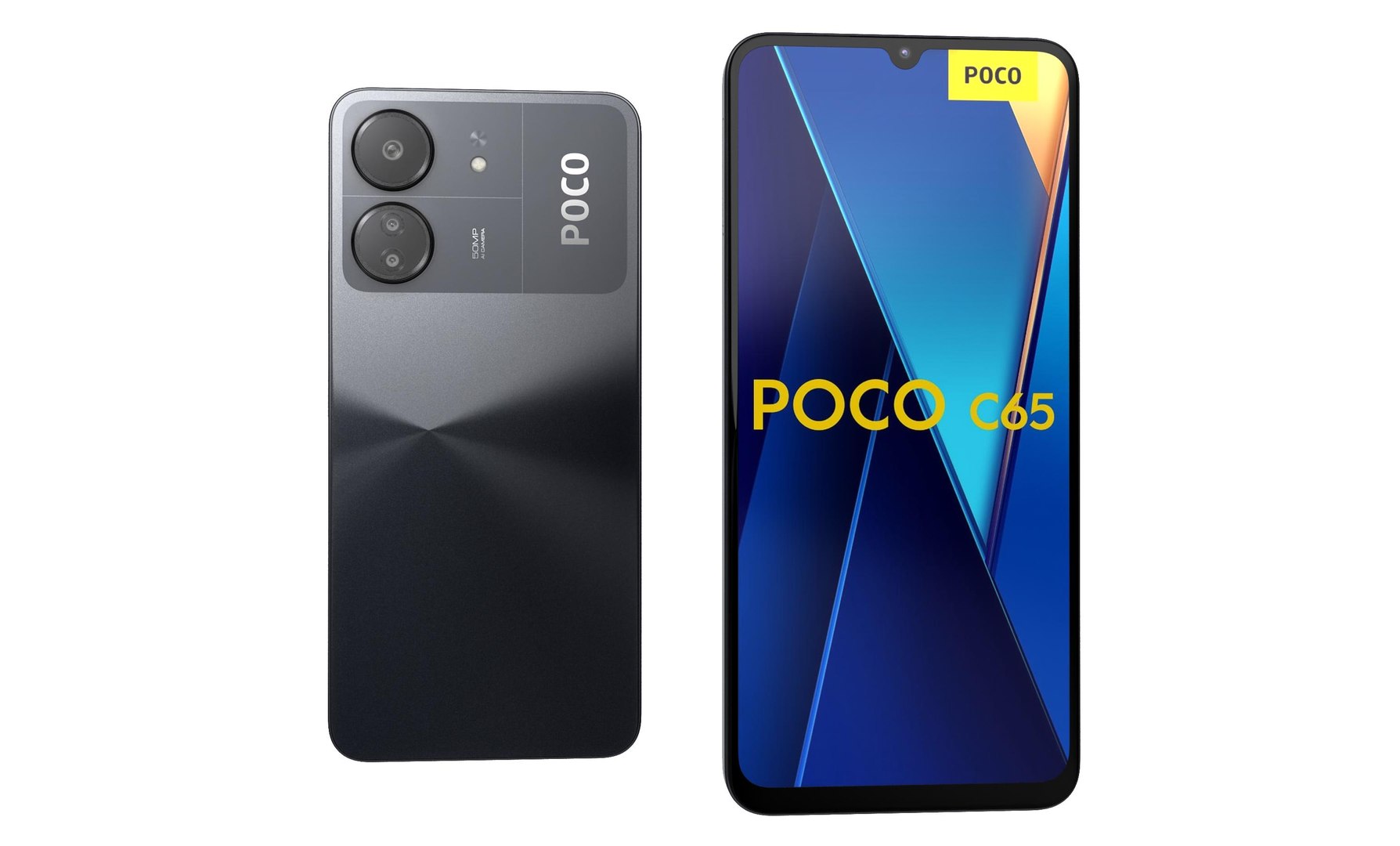 Xiaomi Poco C65 All Colors 3D model - TurboSquid 2152550