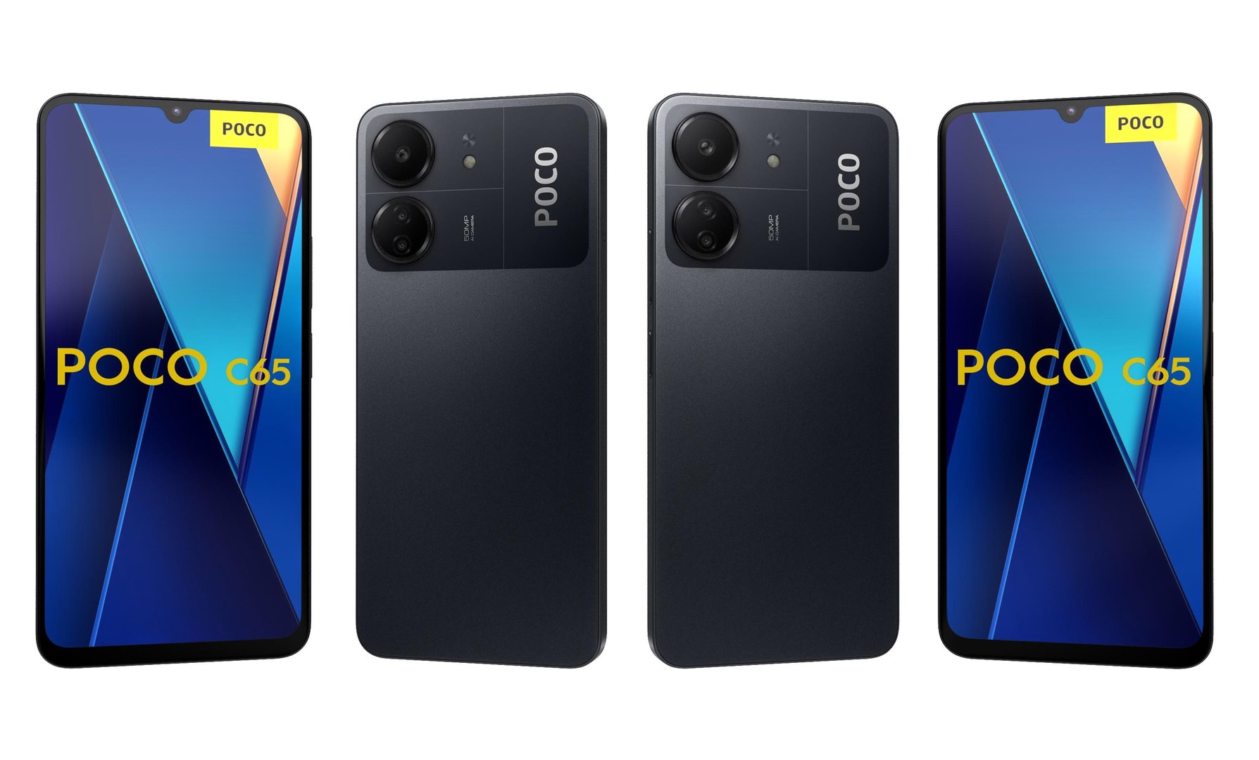 Xiaomi Poco C65 All Colors 3D model - TurboSquid 2152550