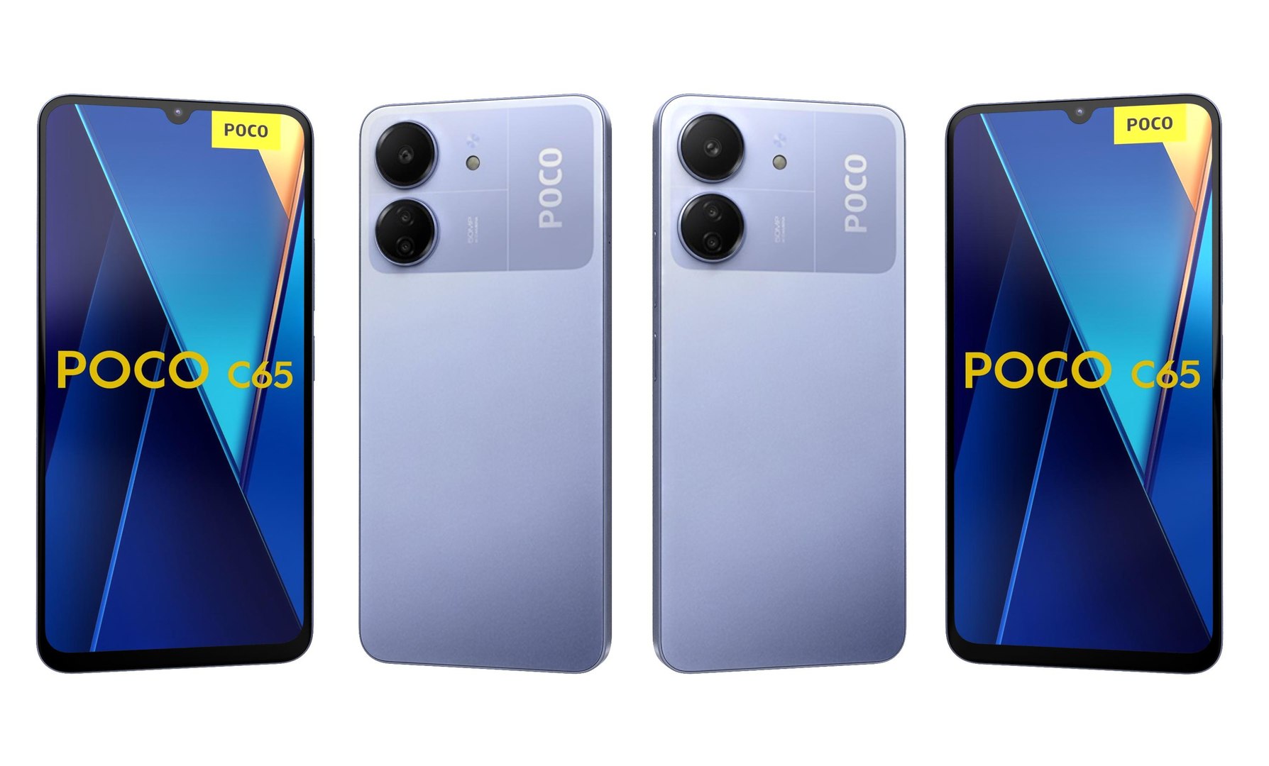 Xiaomi Poco C65 All Colors 3D model - TurboSquid 2152550