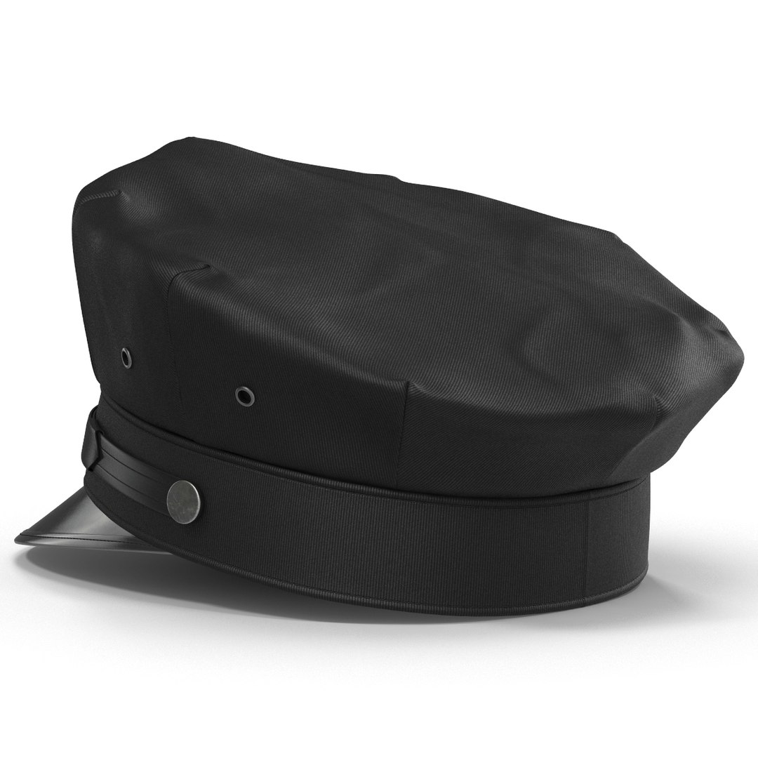 3d Model Special Police Hat
