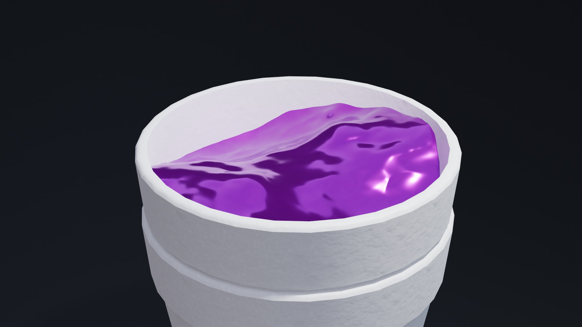 3D Lean Double Cup With 4K Textures Low-poly - TurboSquid 1970416