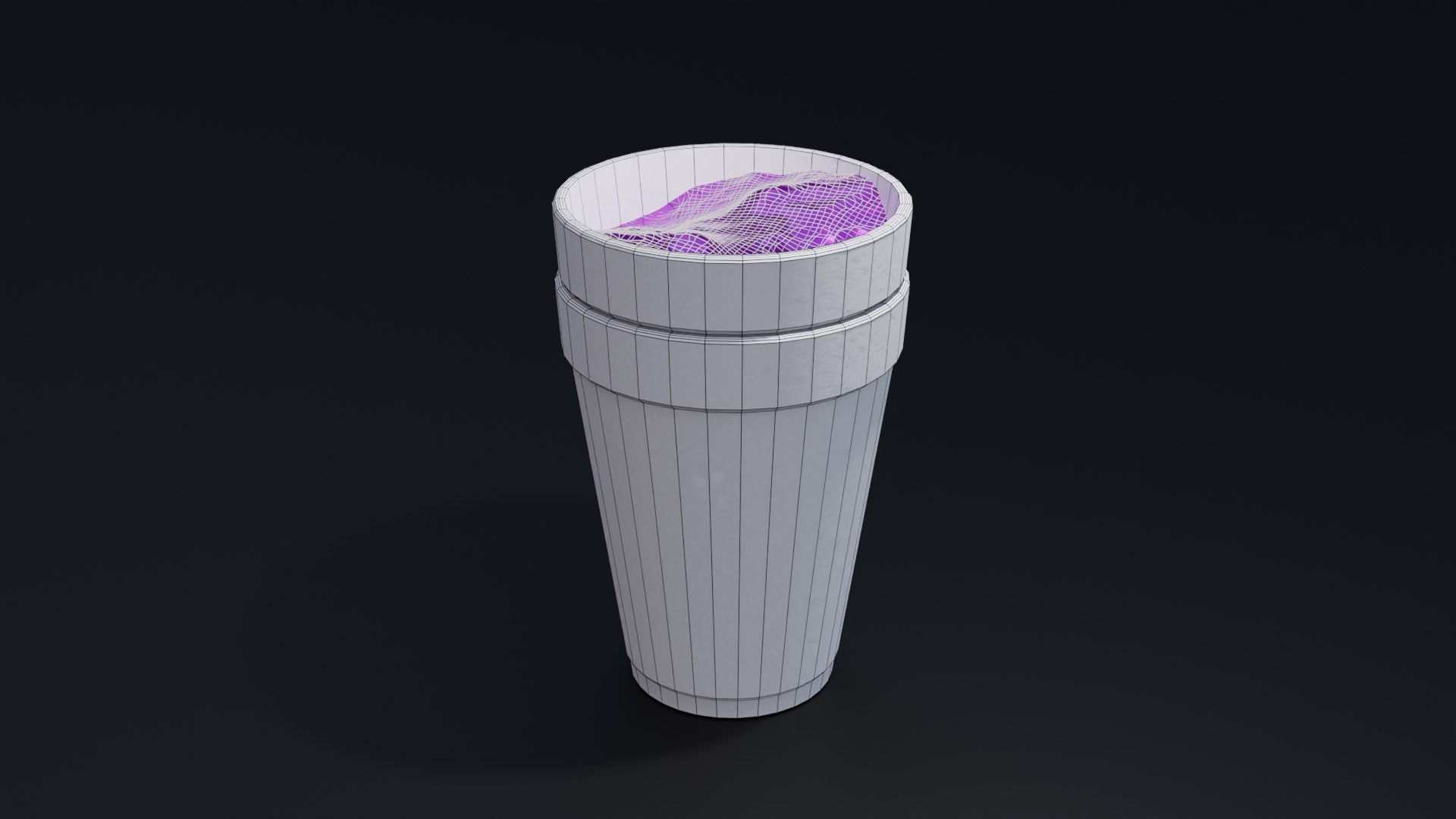 3D Lean Double Cup With 4K Textures Low-poly - TurboSquid 1970416