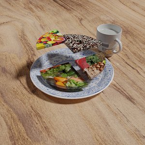 Plate Blender Models for Download | TurboSquid