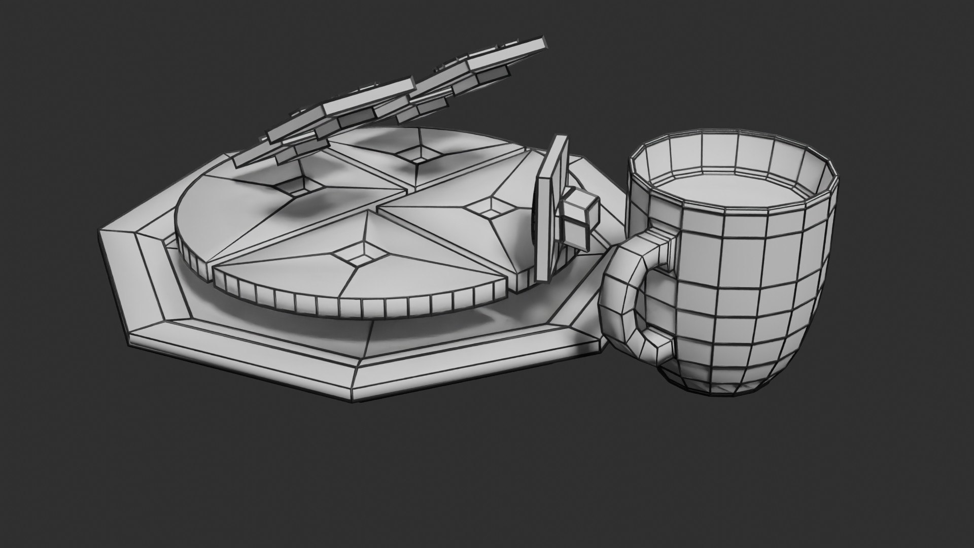 HEALTHY FOOD PLATE PROPORTION Model - TurboSquid 2122617