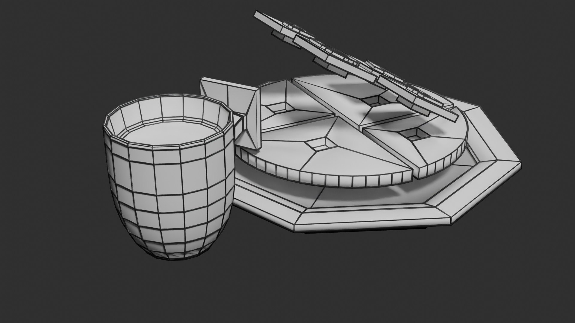 HEALTHY FOOD PLATE PROPORTION Model - TurboSquid 2122617