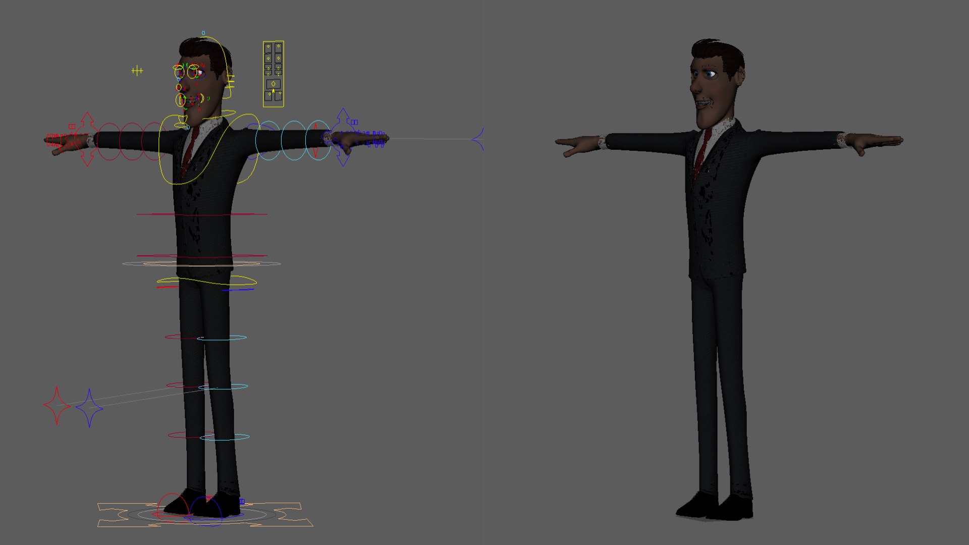 3D Stylized Ethnic Rigs - White - TurboSquid 2017196