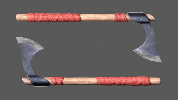 3D Battle Axe model - TurboSquid 2025284