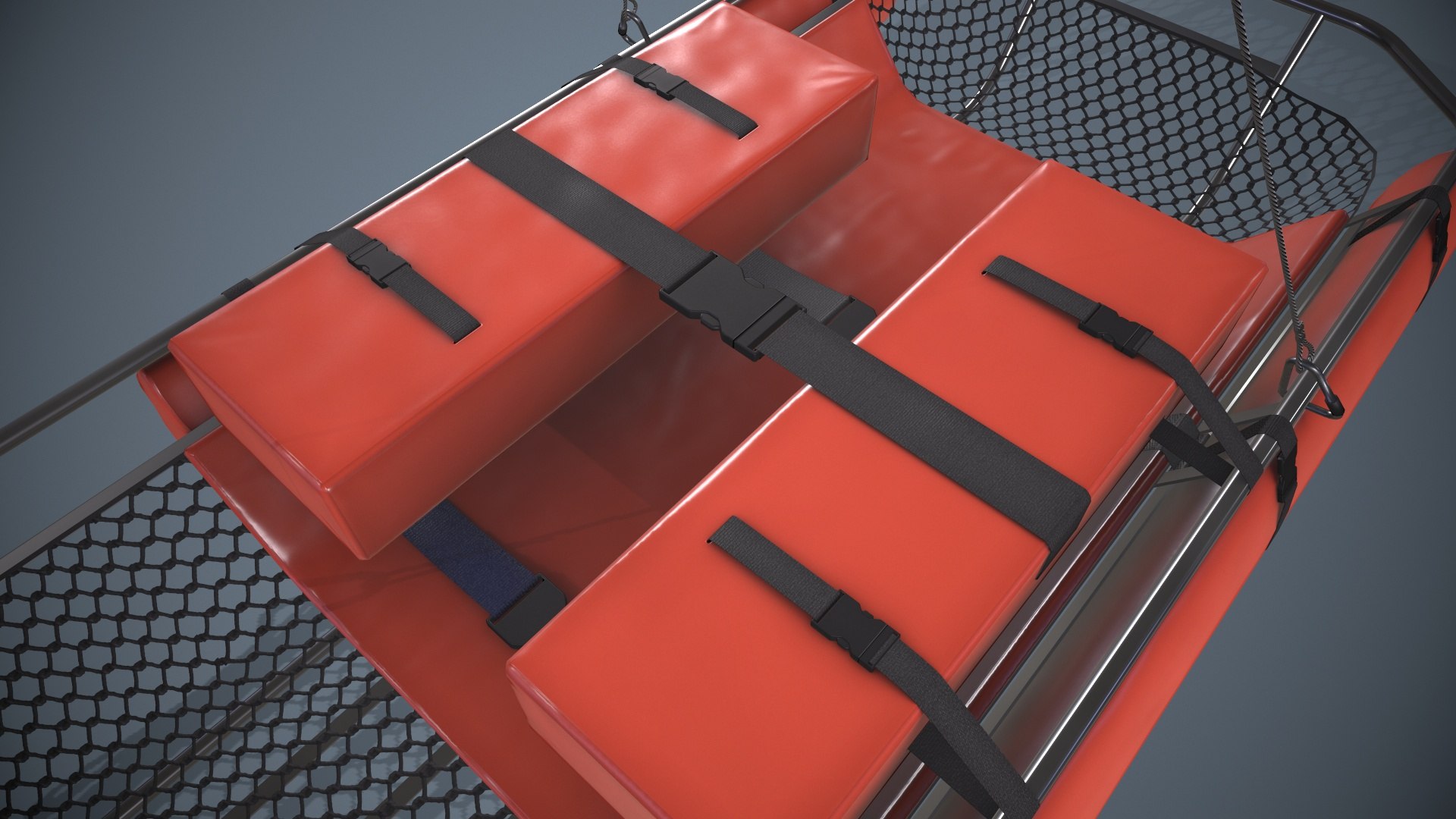 3D Helicopter Rescue Litter Model - TurboSquid 1997622