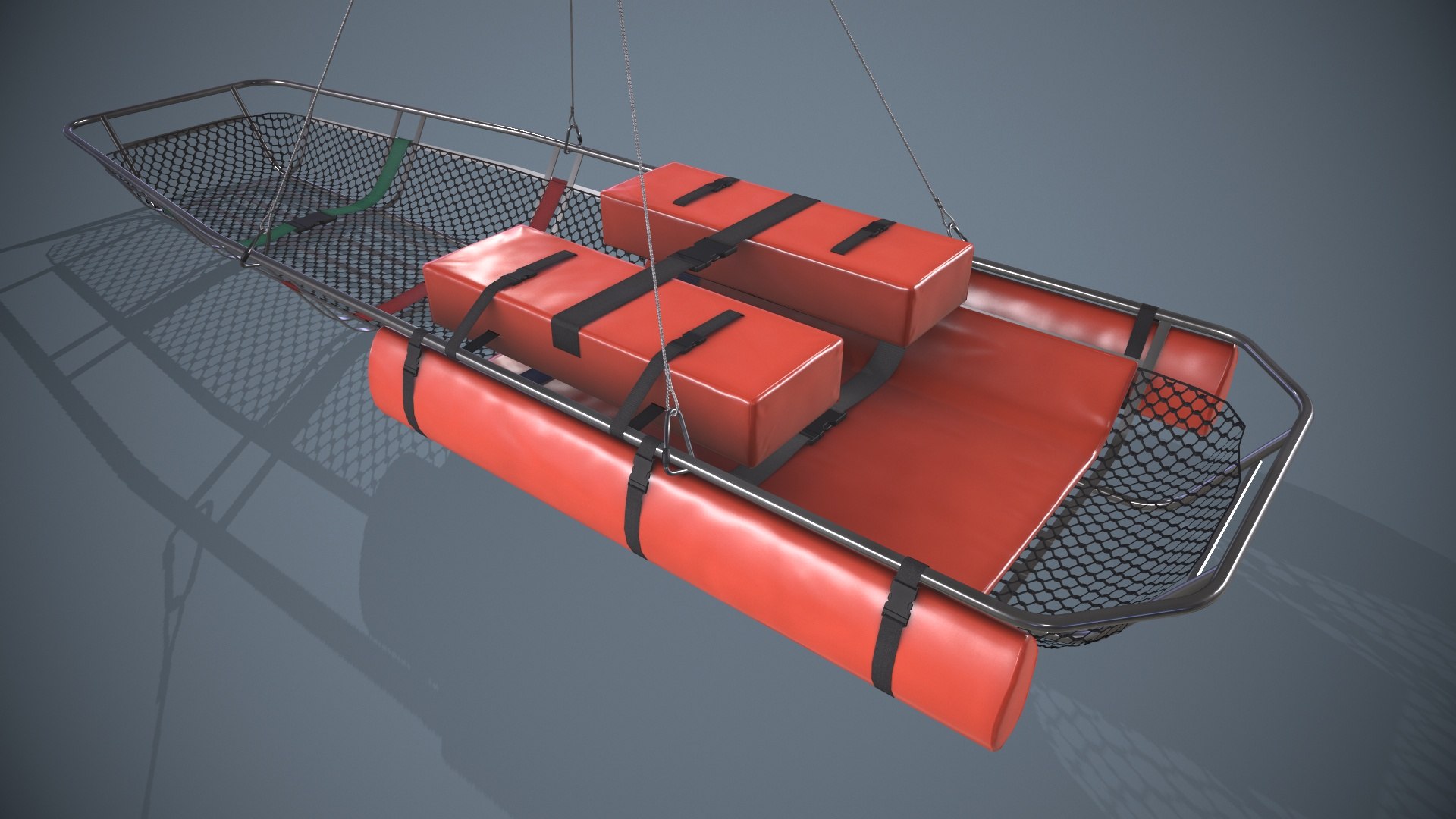 3D Helicopter Rescue Litter Model - TurboSquid 1997622