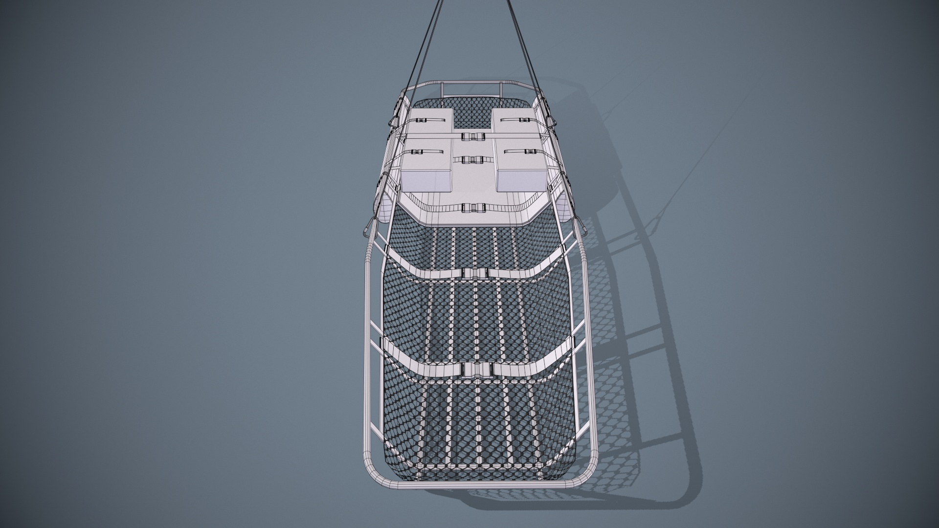 3D Helicopter Rescue Litter Model - TurboSquid 1997622