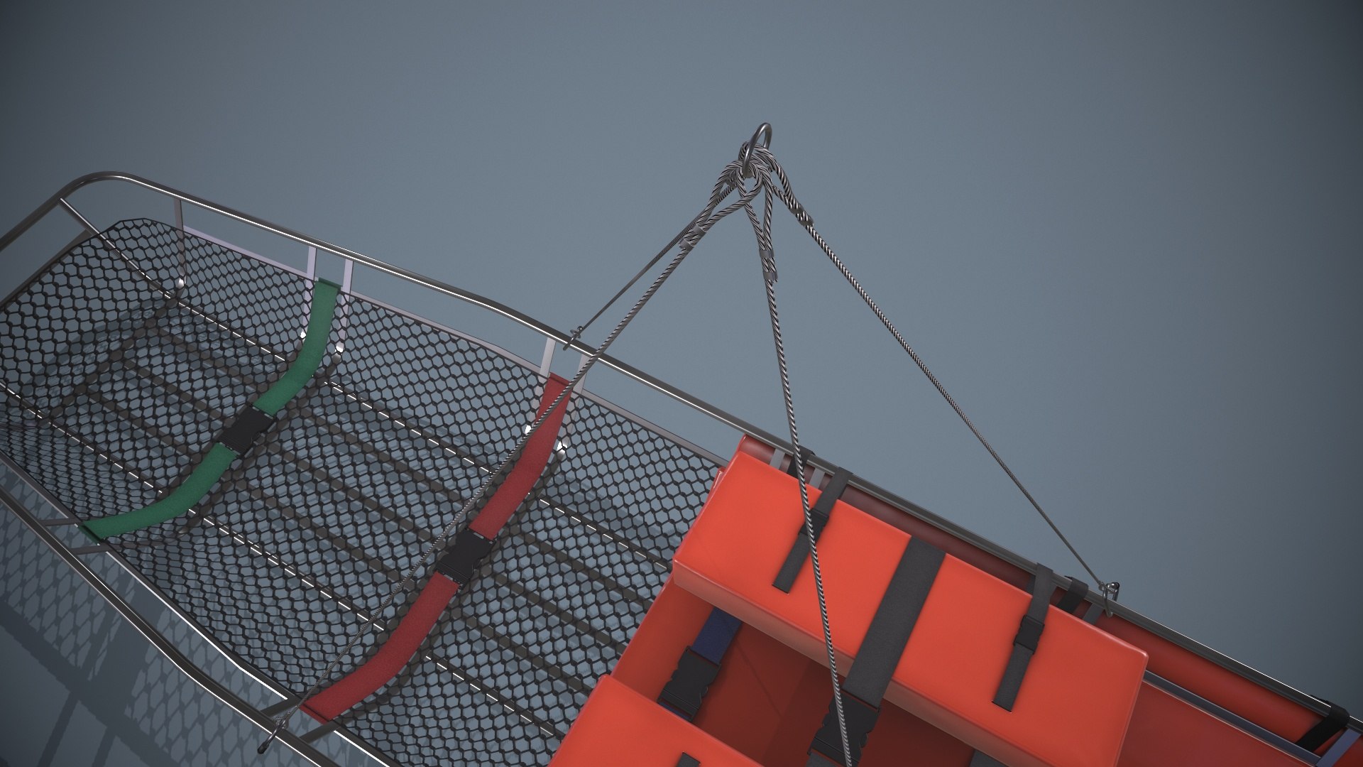 3D Helicopter Rescue Litter Model - TurboSquid 1997622