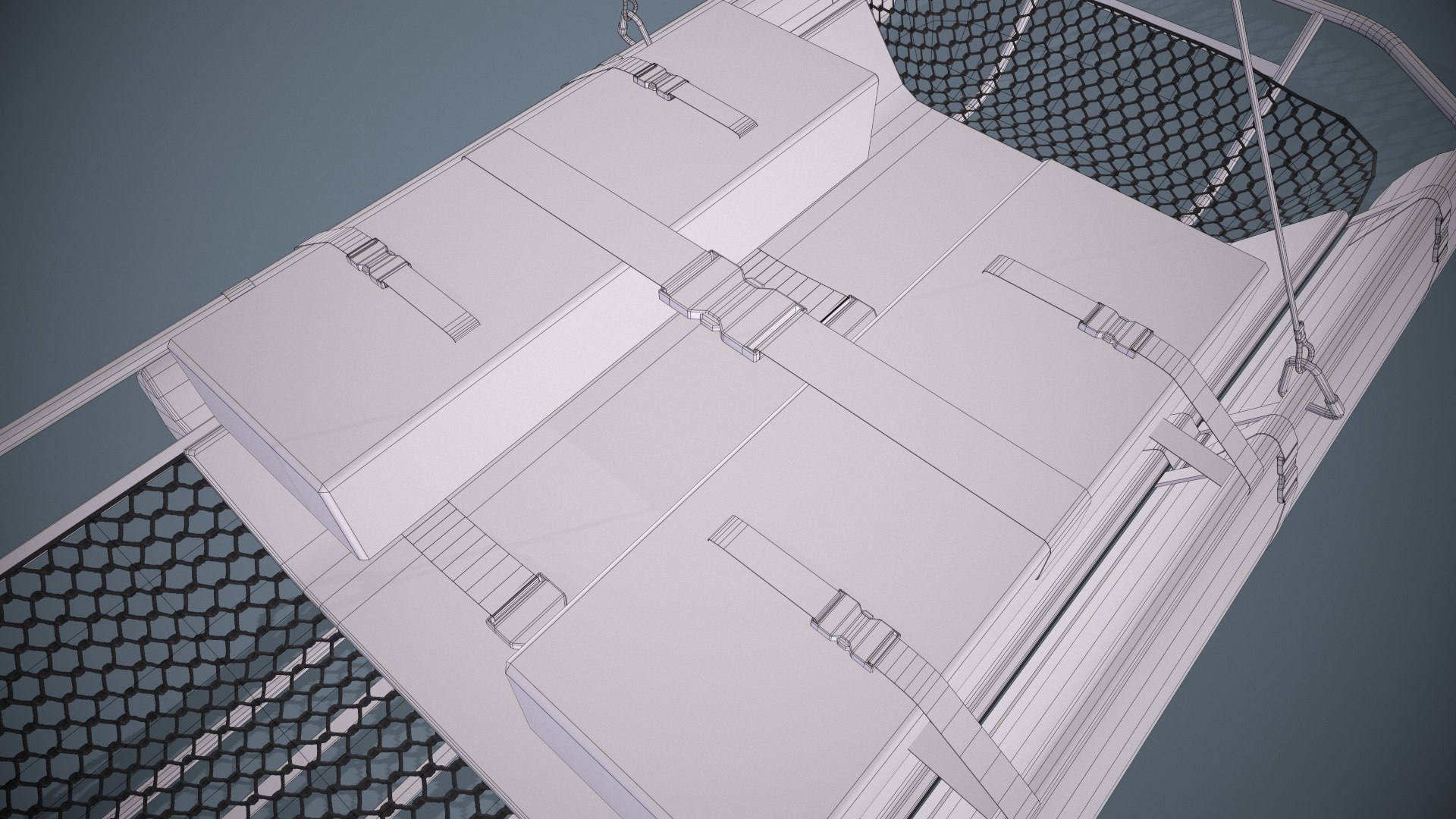 3D Helicopter Rescue Litter Model - TurboSquid 1997622