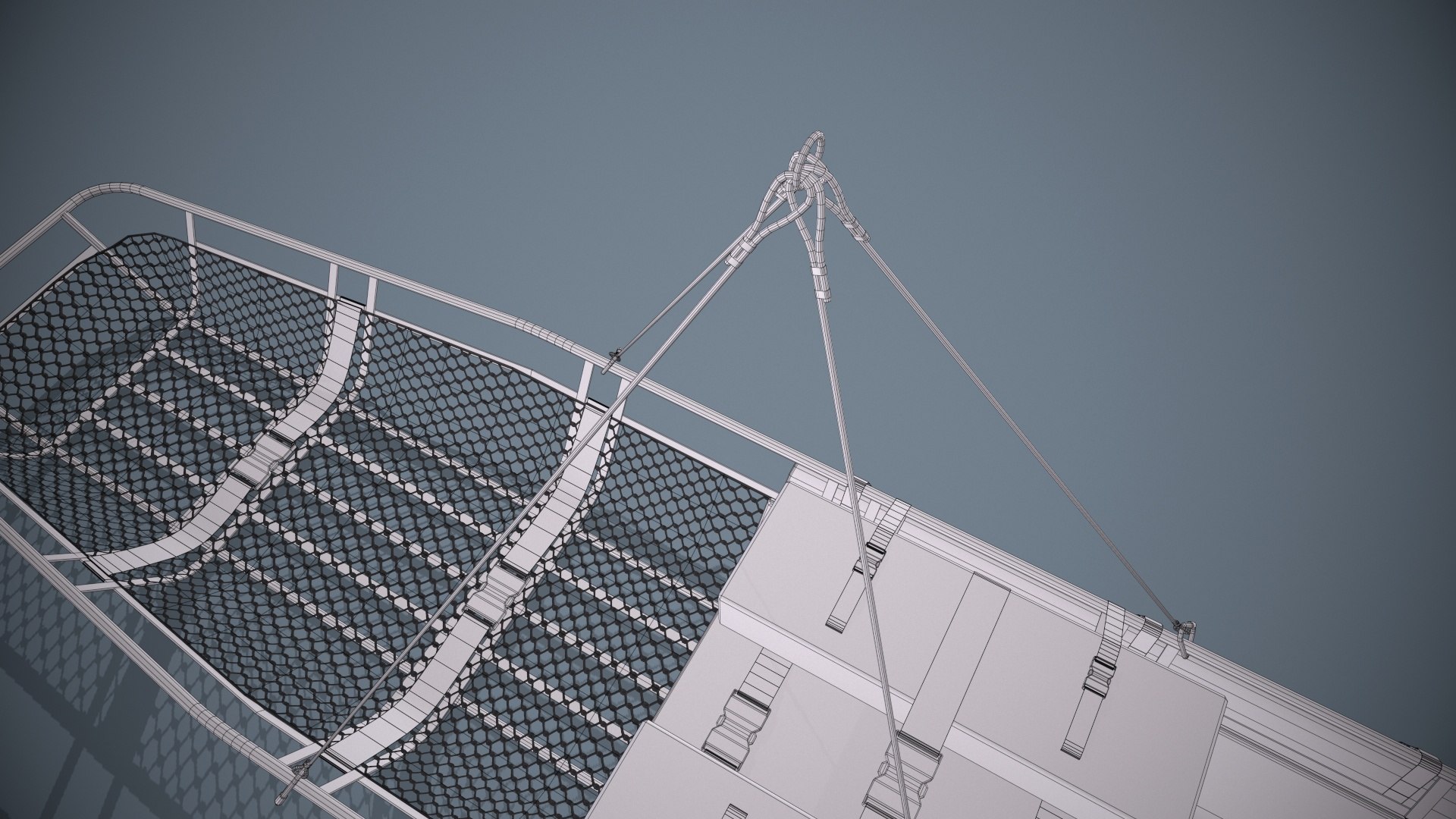 3D Helicopter Rescue Litter Model - TurboSquid 1997622