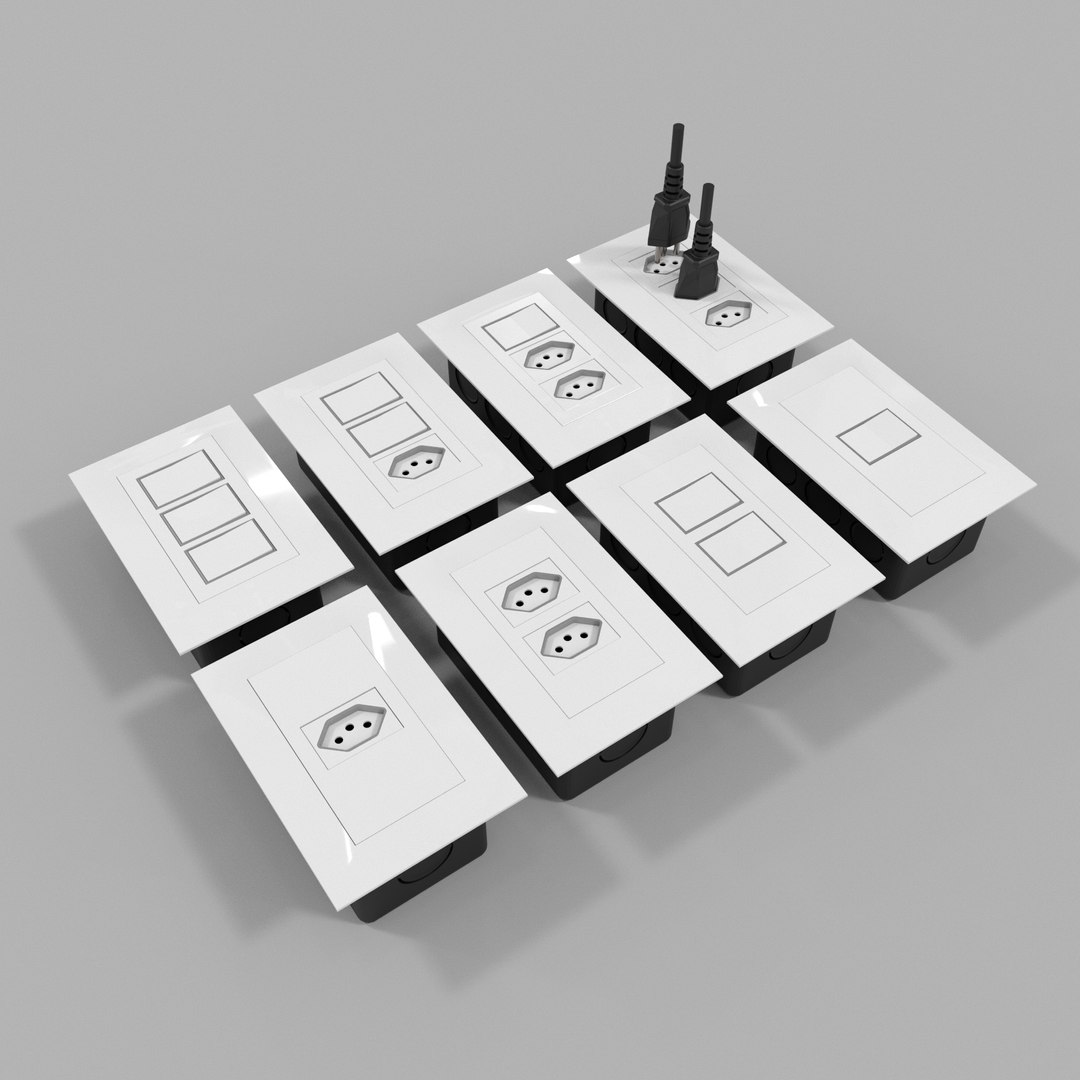 3D Socket From Brasil - TurboSquid 1965150