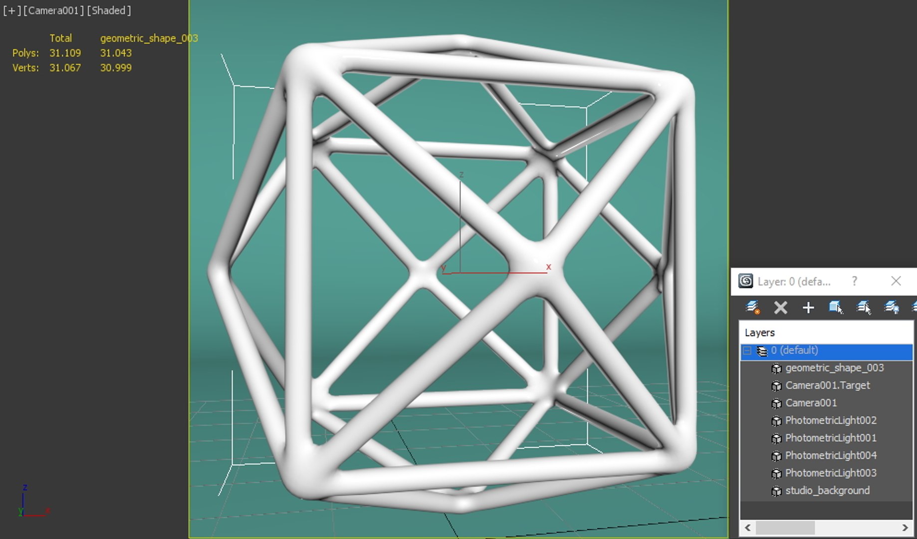 Geometric Shape 3d Max