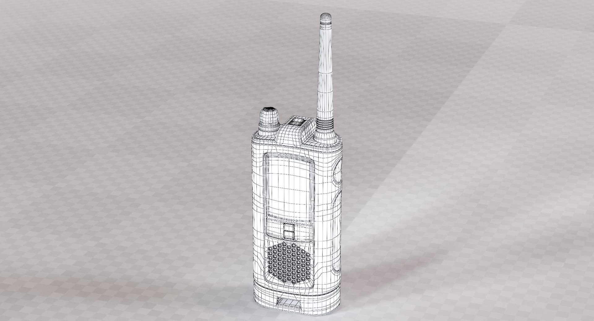 3D Model Walkie-talkie 1 - TurboSquid 1421804