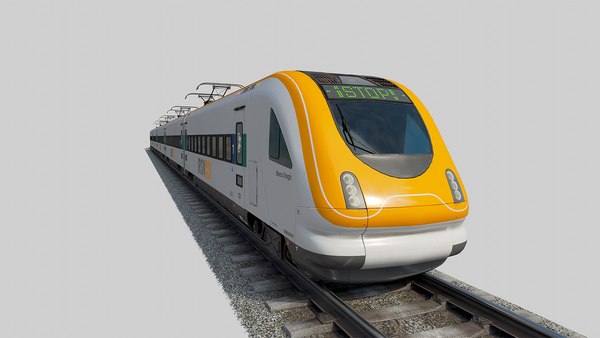 modelo 3d Tren interurbano europeo moderno - TurboSquid 1811231