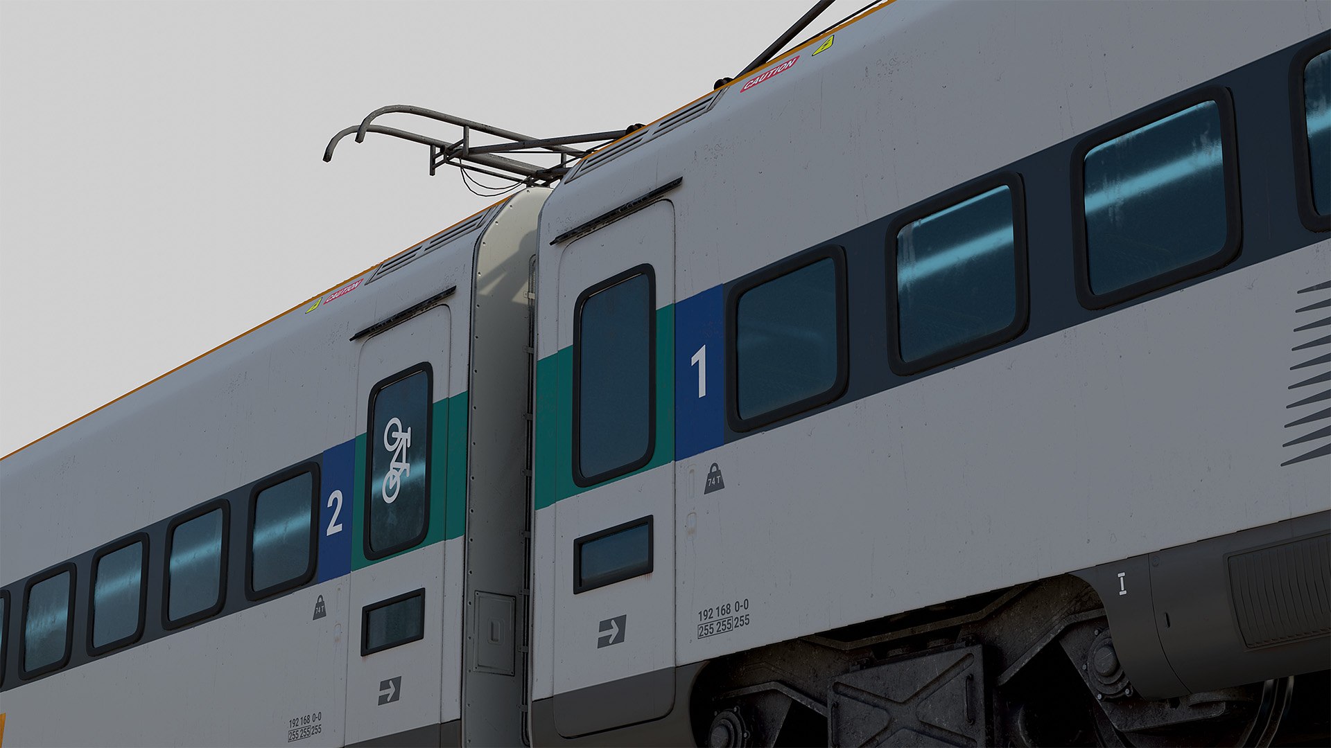 3D Model Modern European Intercity Train - TurboSquid 1811231