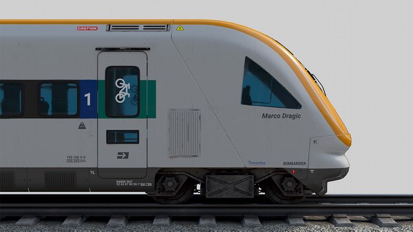modelo 3d Tren interurbano europeo moderno - TurboSquid 1811231