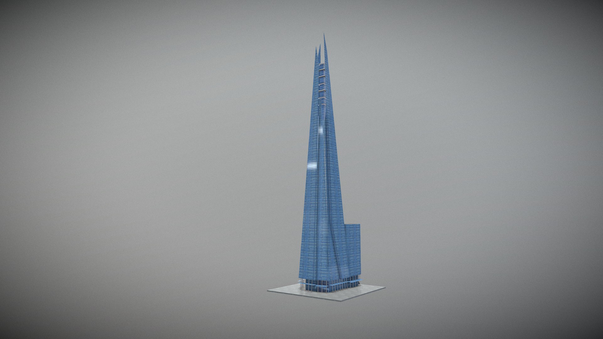 3D Model - The Shard 3D Model - TurboSquid 2512165