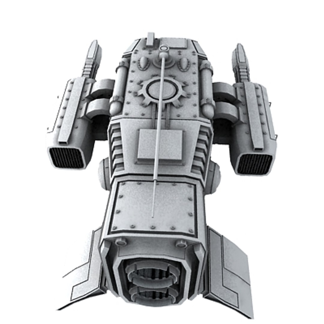 Medium Sentry Drone 3d Model