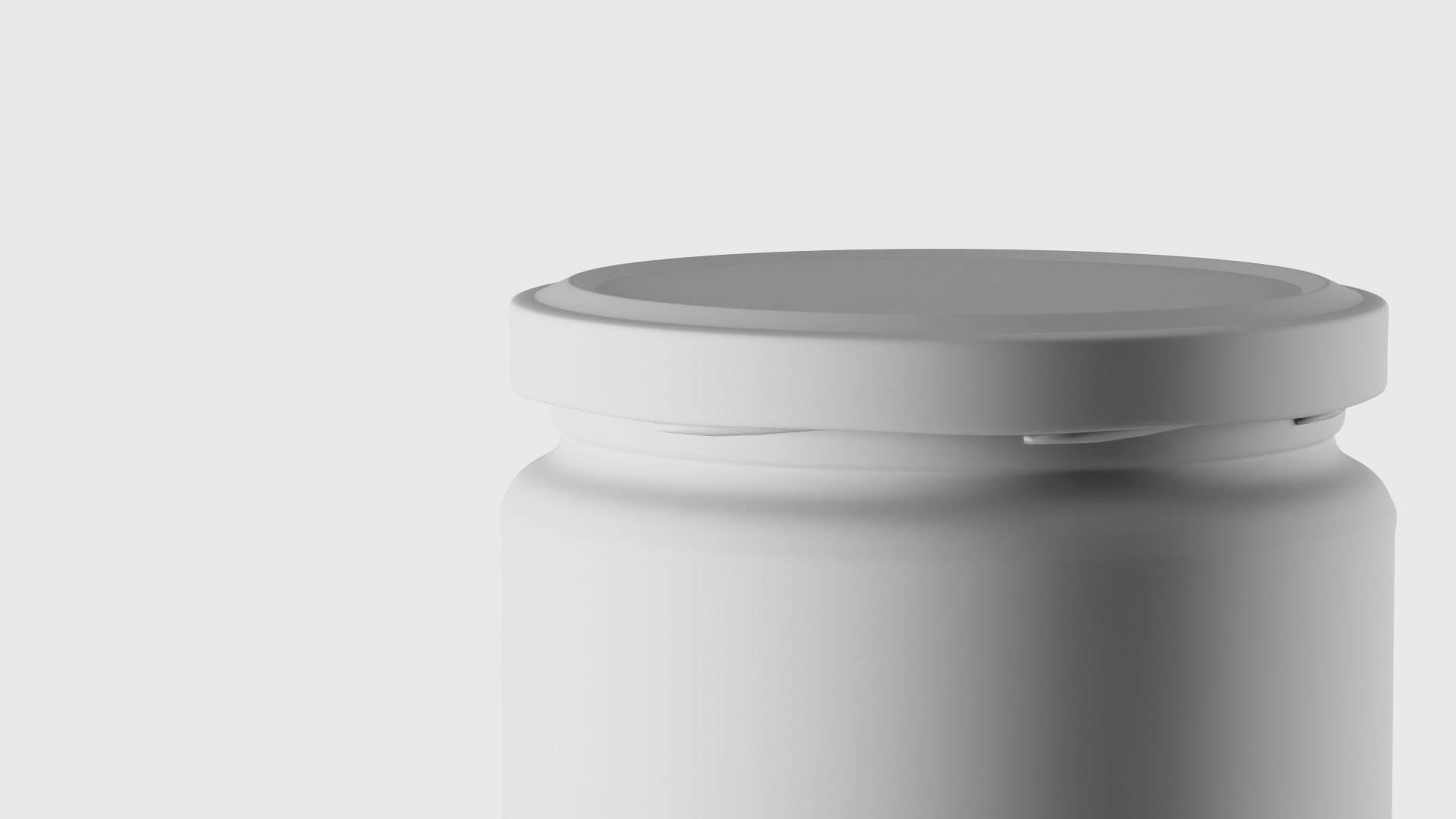 3D Glass Jar - TurboSquid 2308705