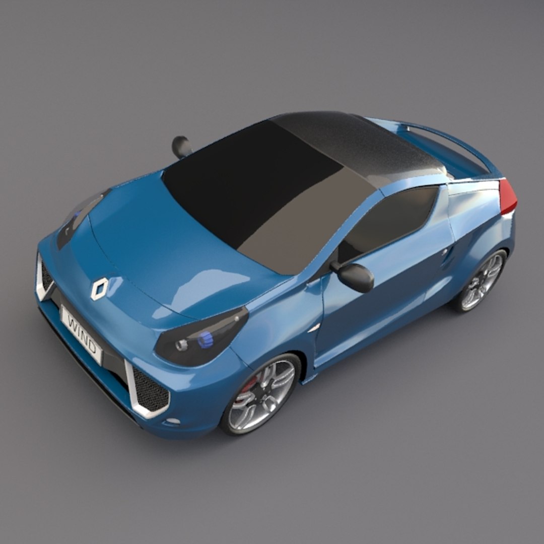 Renault Wind 3d Model