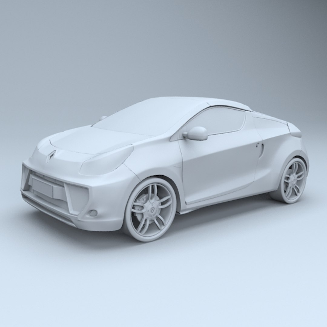 Renault Wind 3d Model