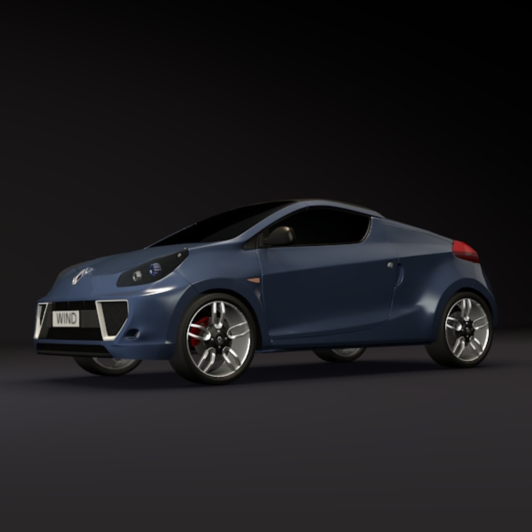 Renault Wind 3d Model