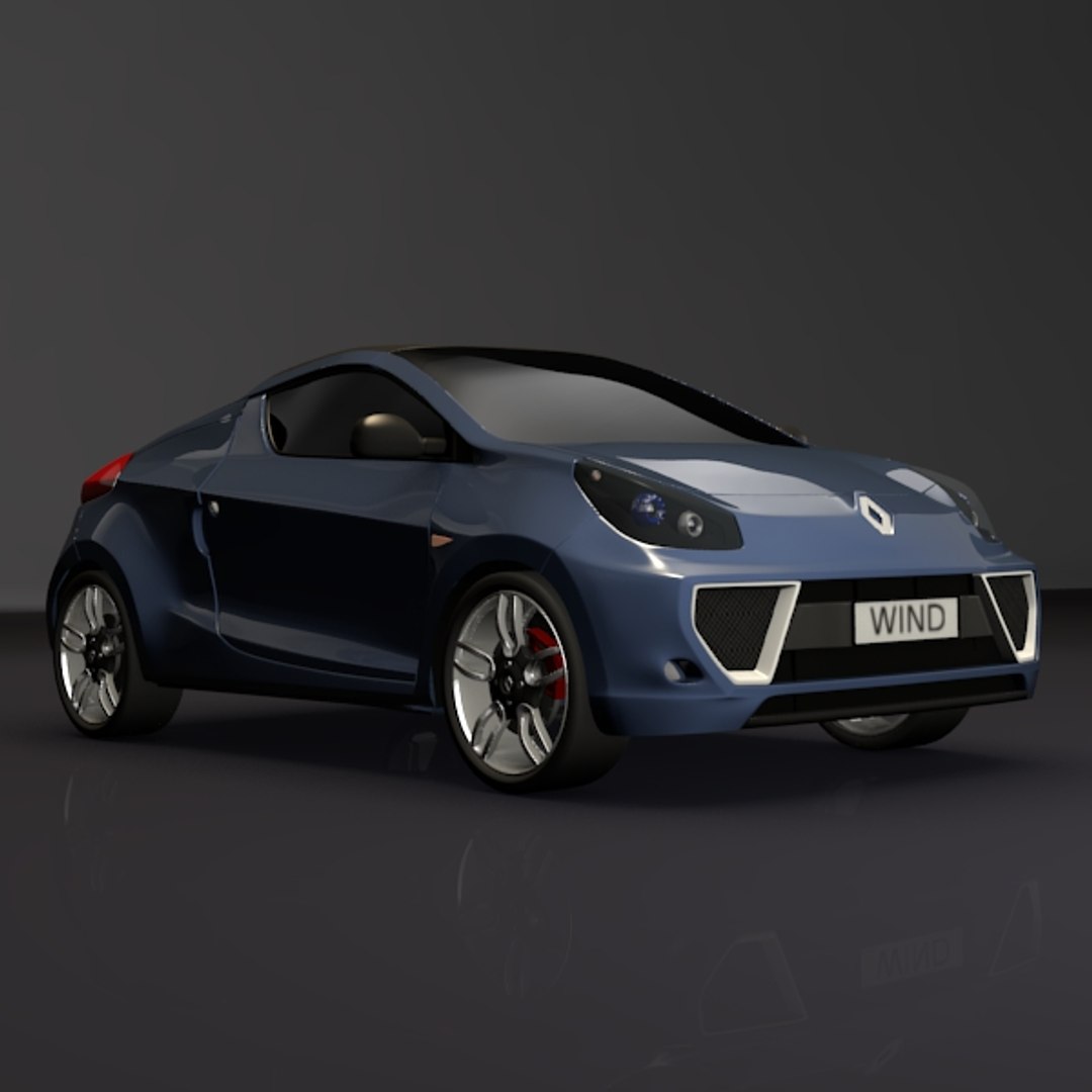 Renault Wind 3d Model